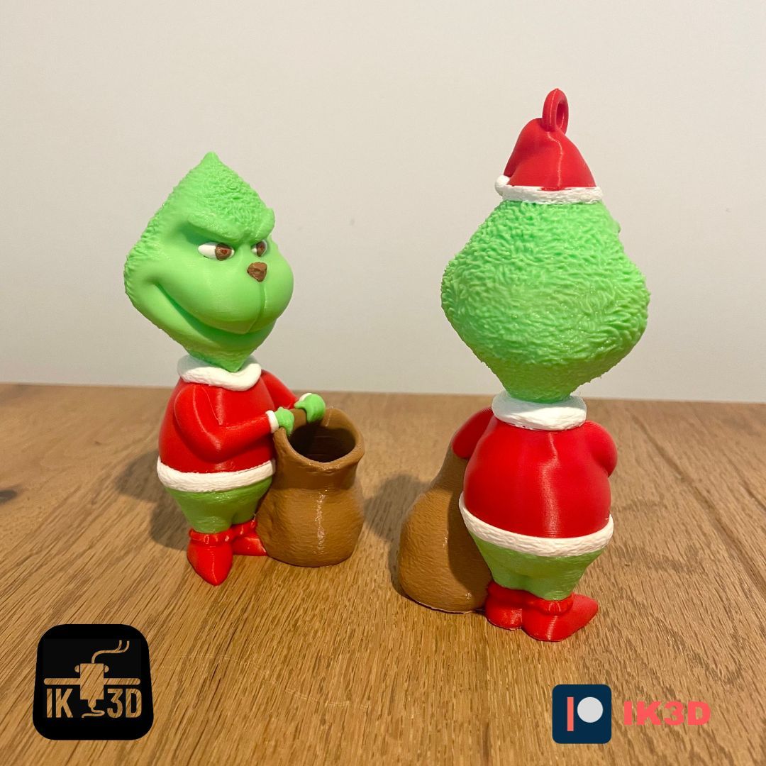 THE GRINCH MINI FIGURINE - NO SUPPORTS | 3D models download | Creality ...