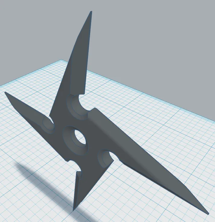 Free Characters & Creatures STL Download - Shuriken 13by Cyberbeast