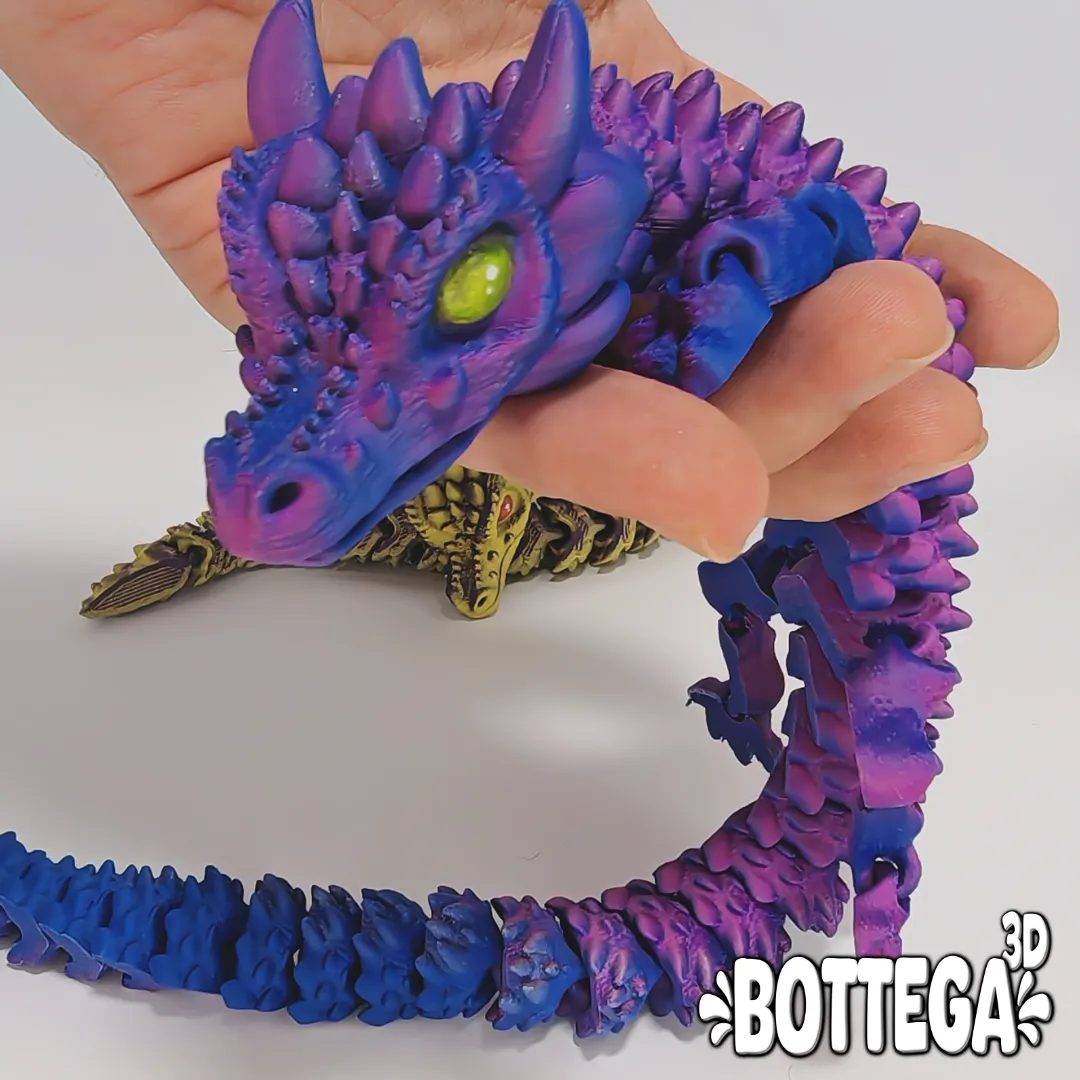 Characters & Creatures STL Download - Eldrin, Ancient scale Dragonby ...