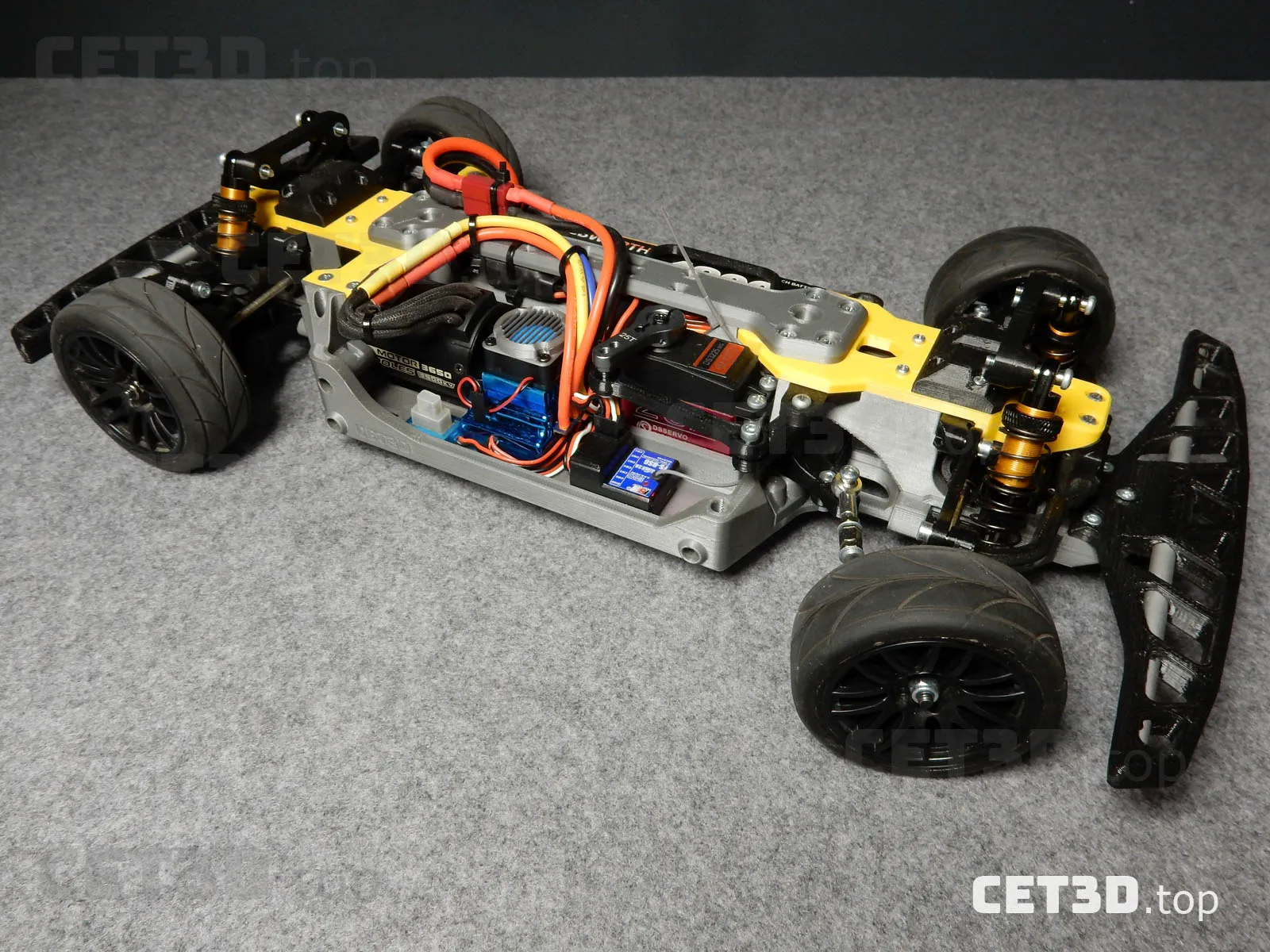 3D Printer Files | 3MF File | PROTO36 RC Car Chassis | Creality Cloud