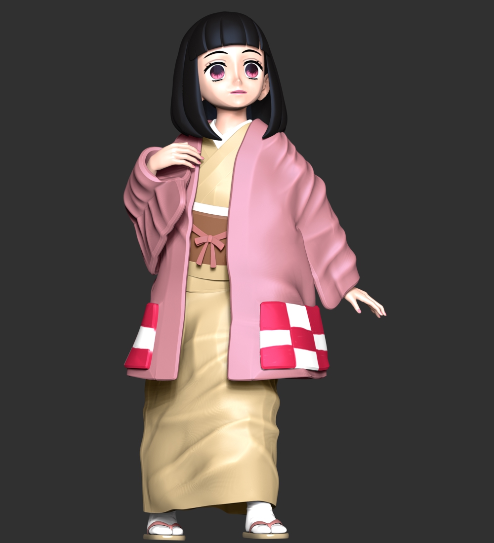 Hanako Kamado Demon Slayer Kimetsu no Yaiba | 3D models download ...