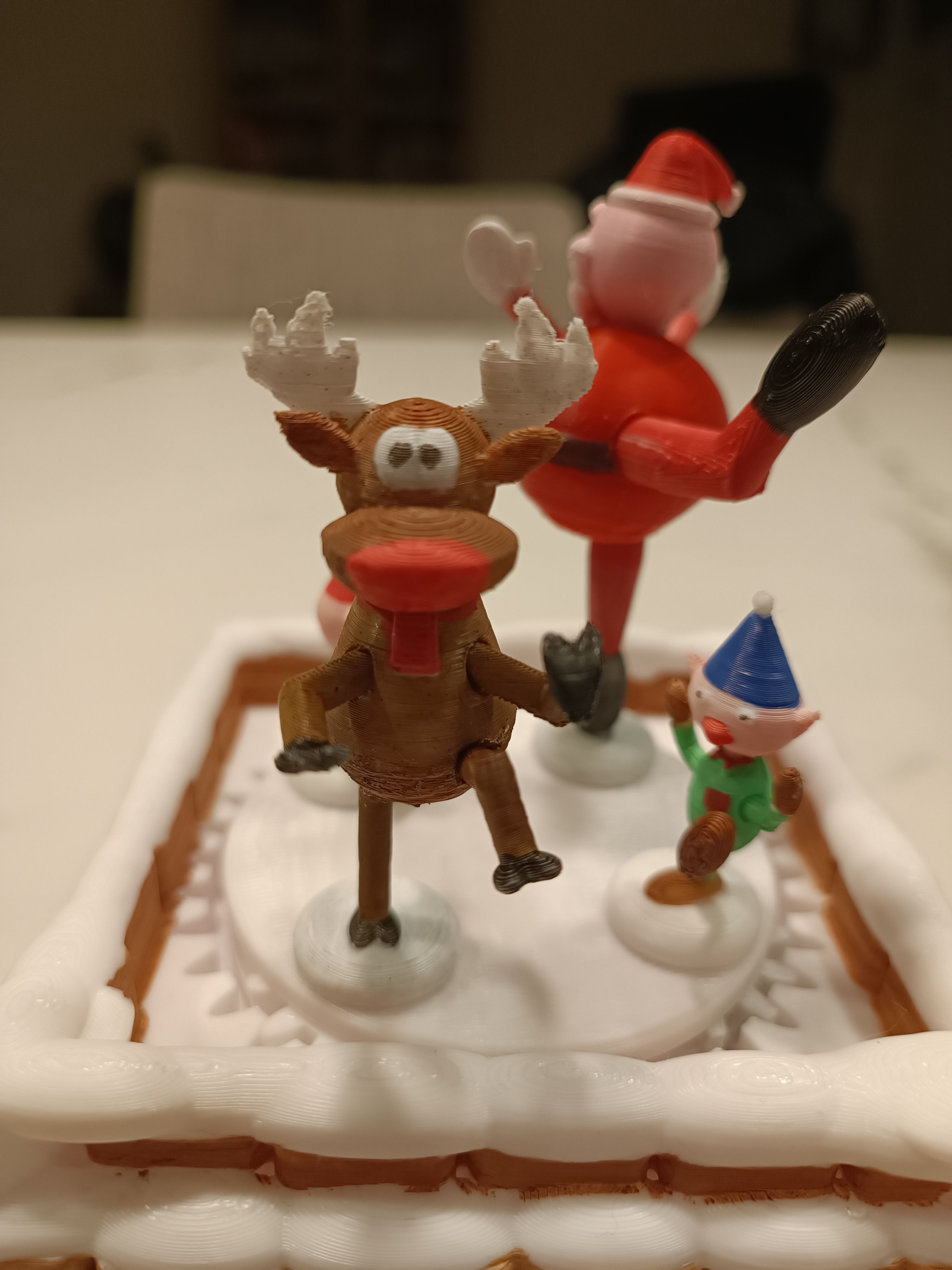 DANCING SANTA AND RODOLPH | 3D models download | Creality Cloud