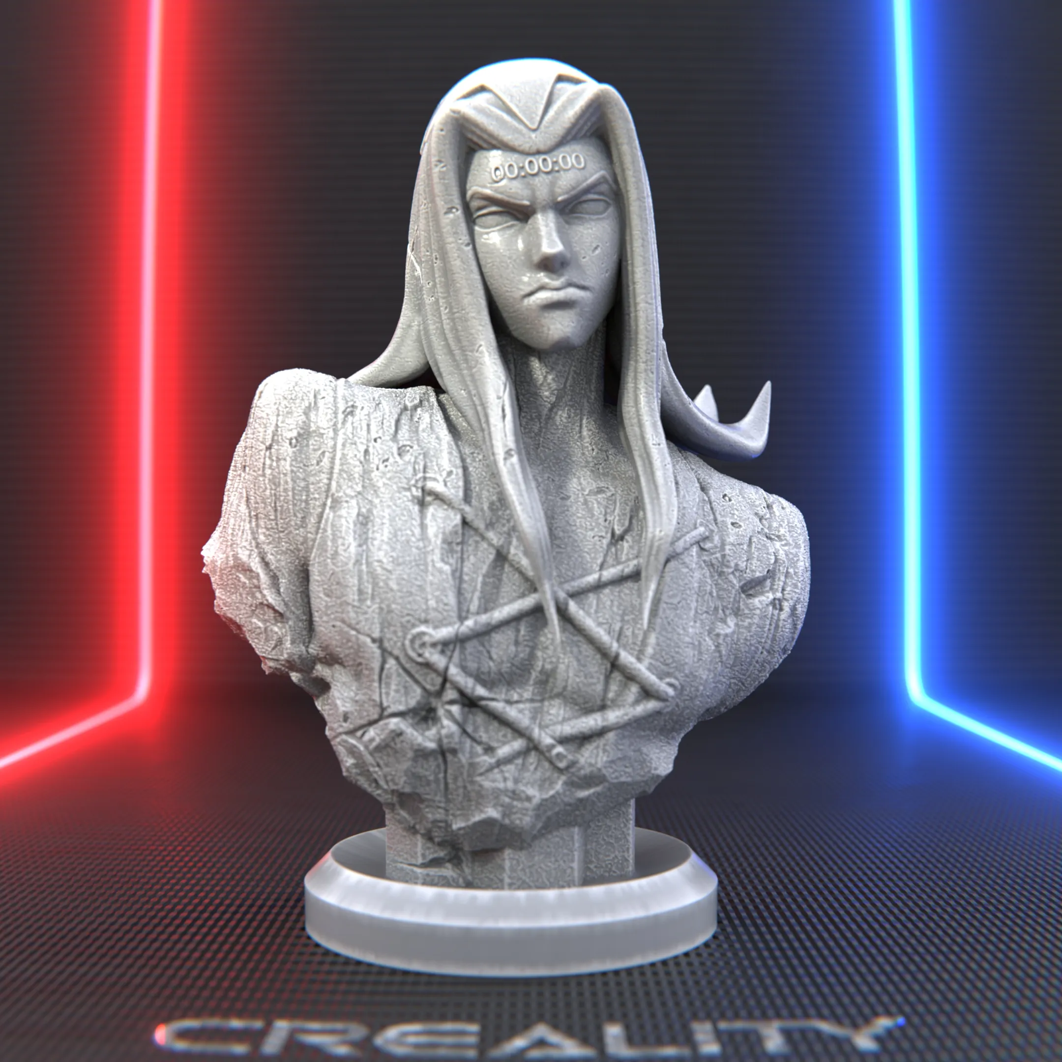 3D Printer Files | 3MF File | Abbacchio Bust Fan Art | Creality Cloud