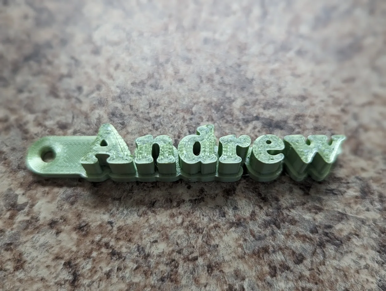 Andrew Keychain | 3D models download | Creality Cloud