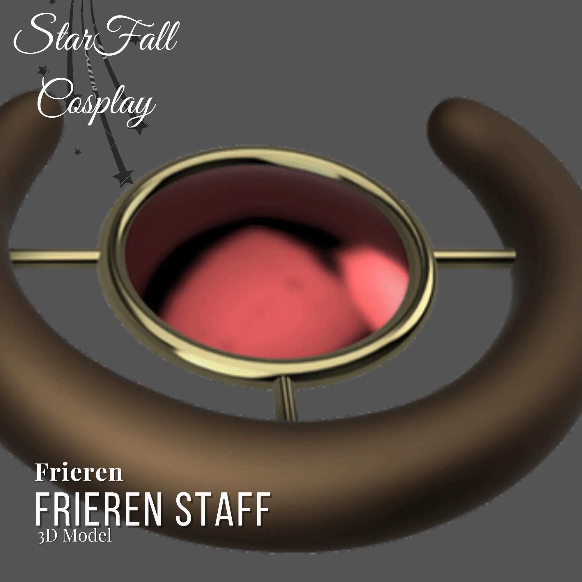 Cosplay STL Download - Frieren Staffby StarFall Cosplay