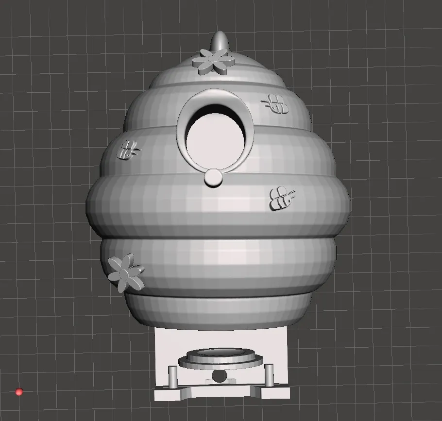 Other STL Download - BEE HIVE BIRDS house nestby celticverse