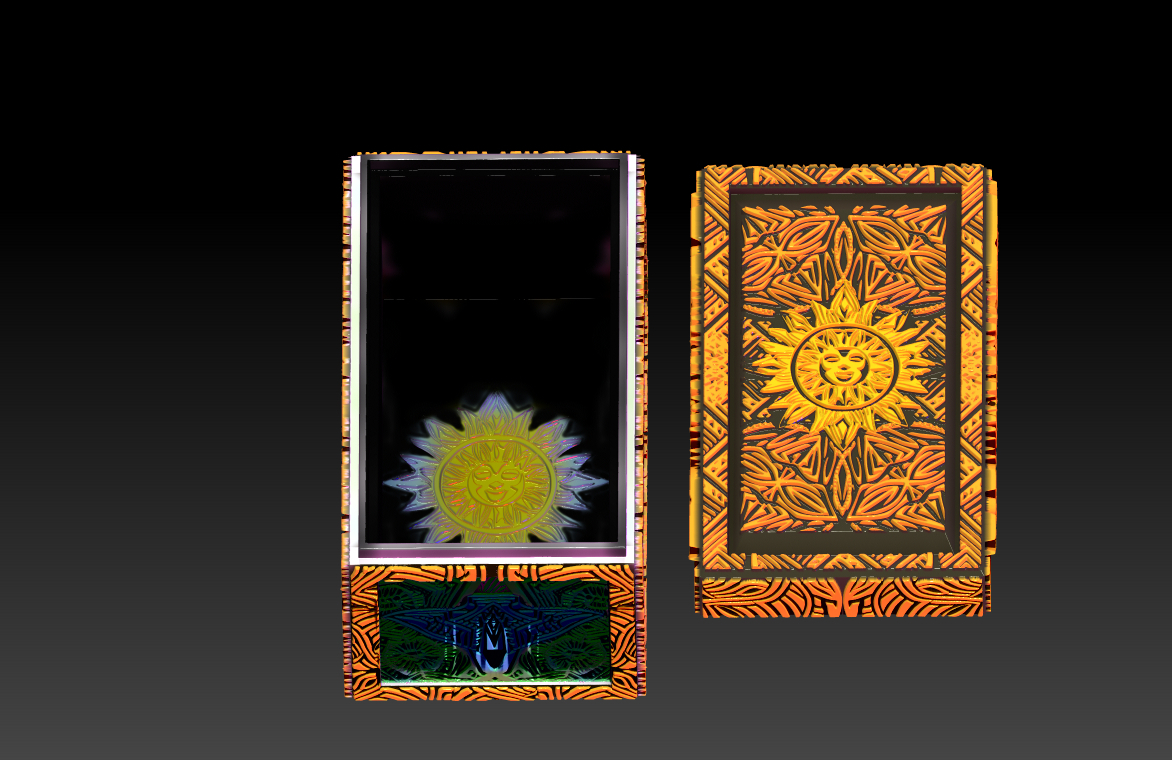 Tarot Ornamental Sun Gift Box | 3D models download | Creality Cloud