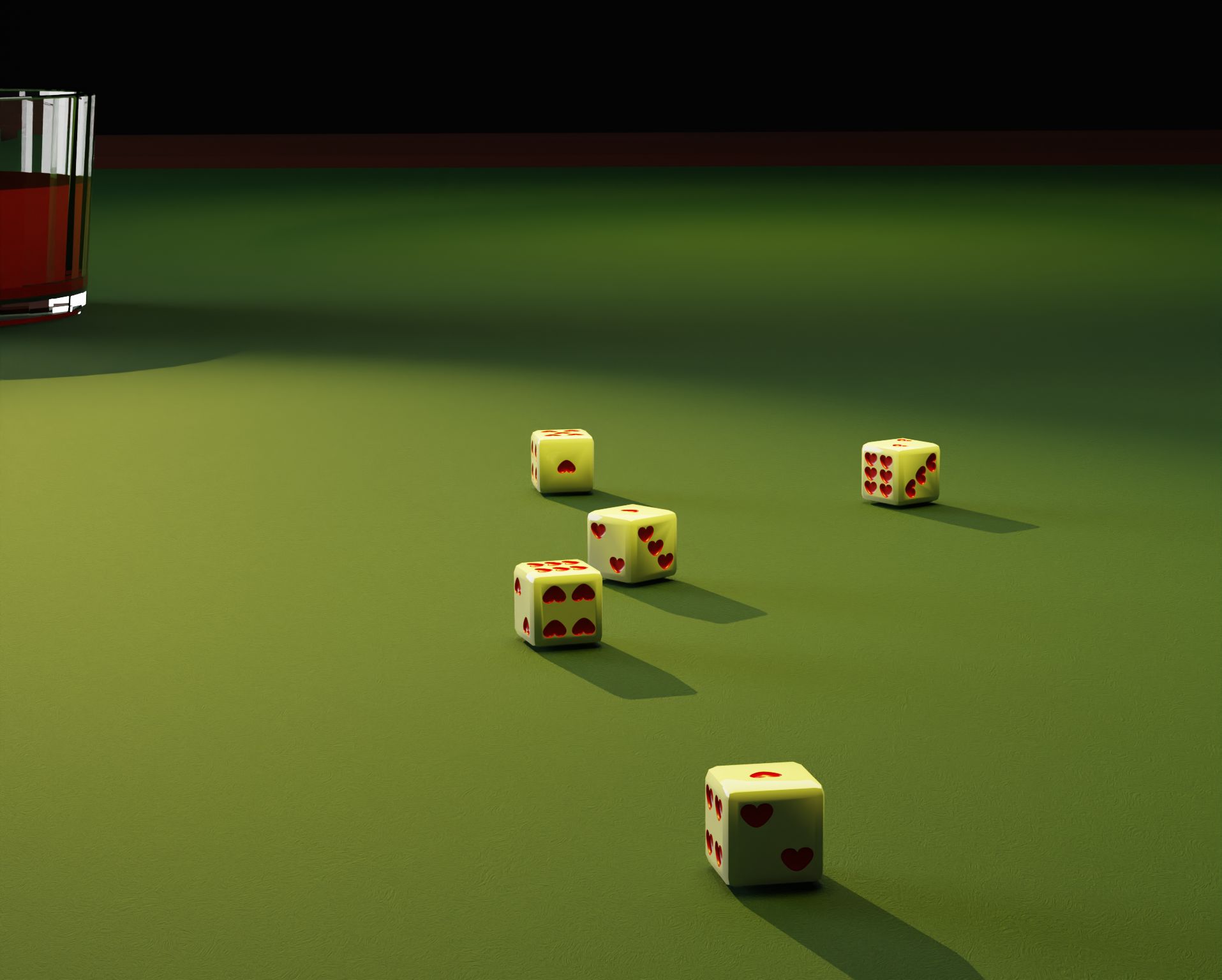 Heart Dice (D6) | 3D models download | Creality Cloud