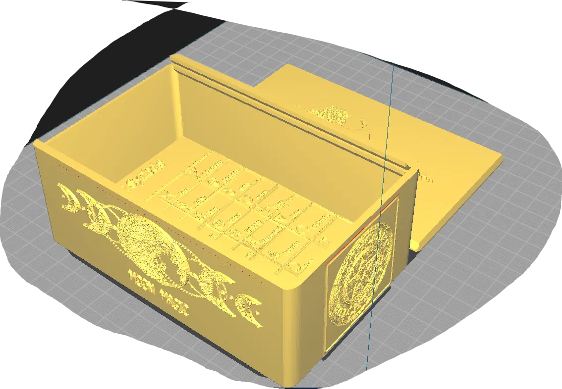 3D Printer Files | 3MF File | Wiccan Card Box | Creality Cloud