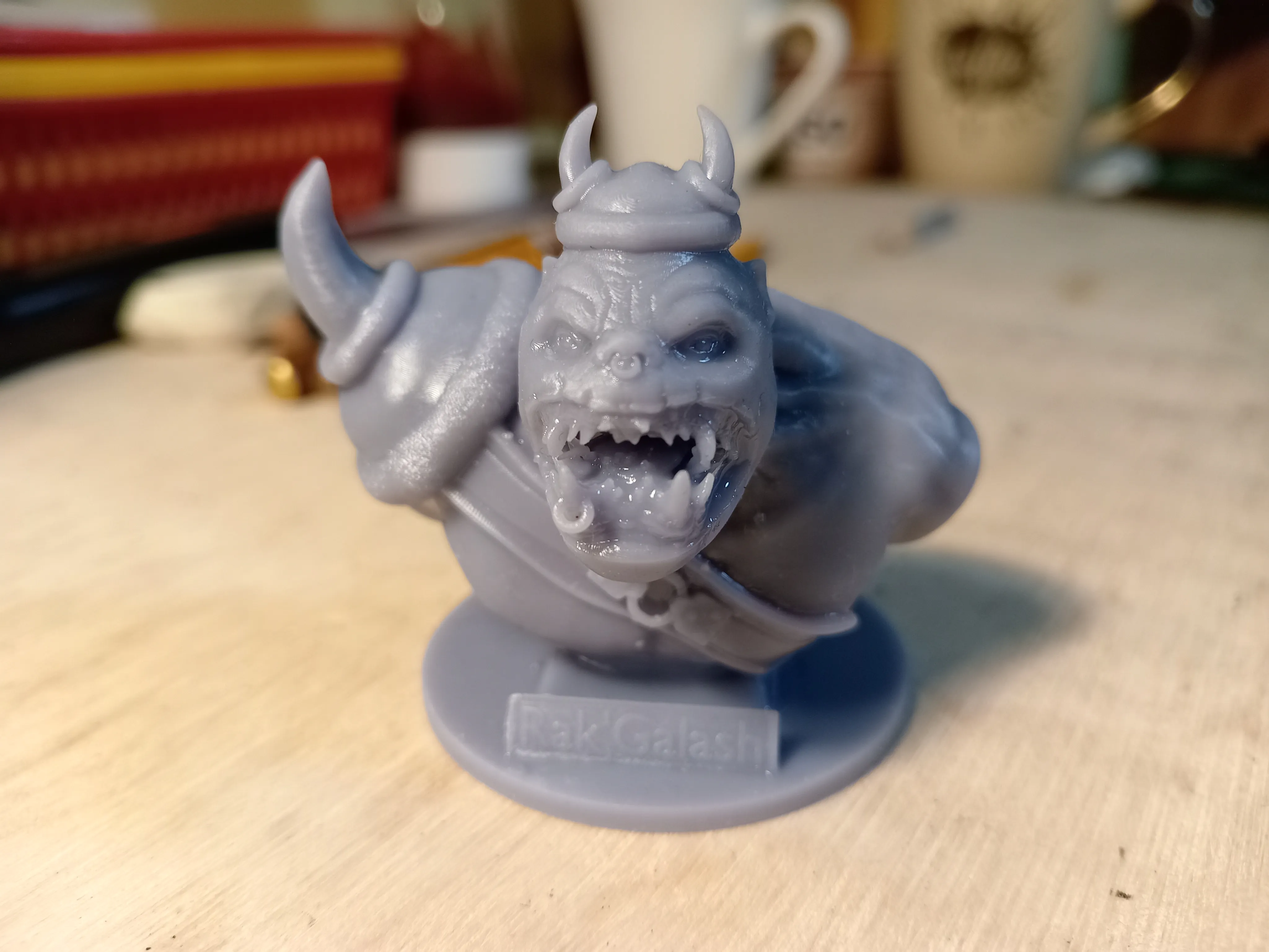 Other STL Download - Ork bust PRINTABLE 3D modellby Belnir