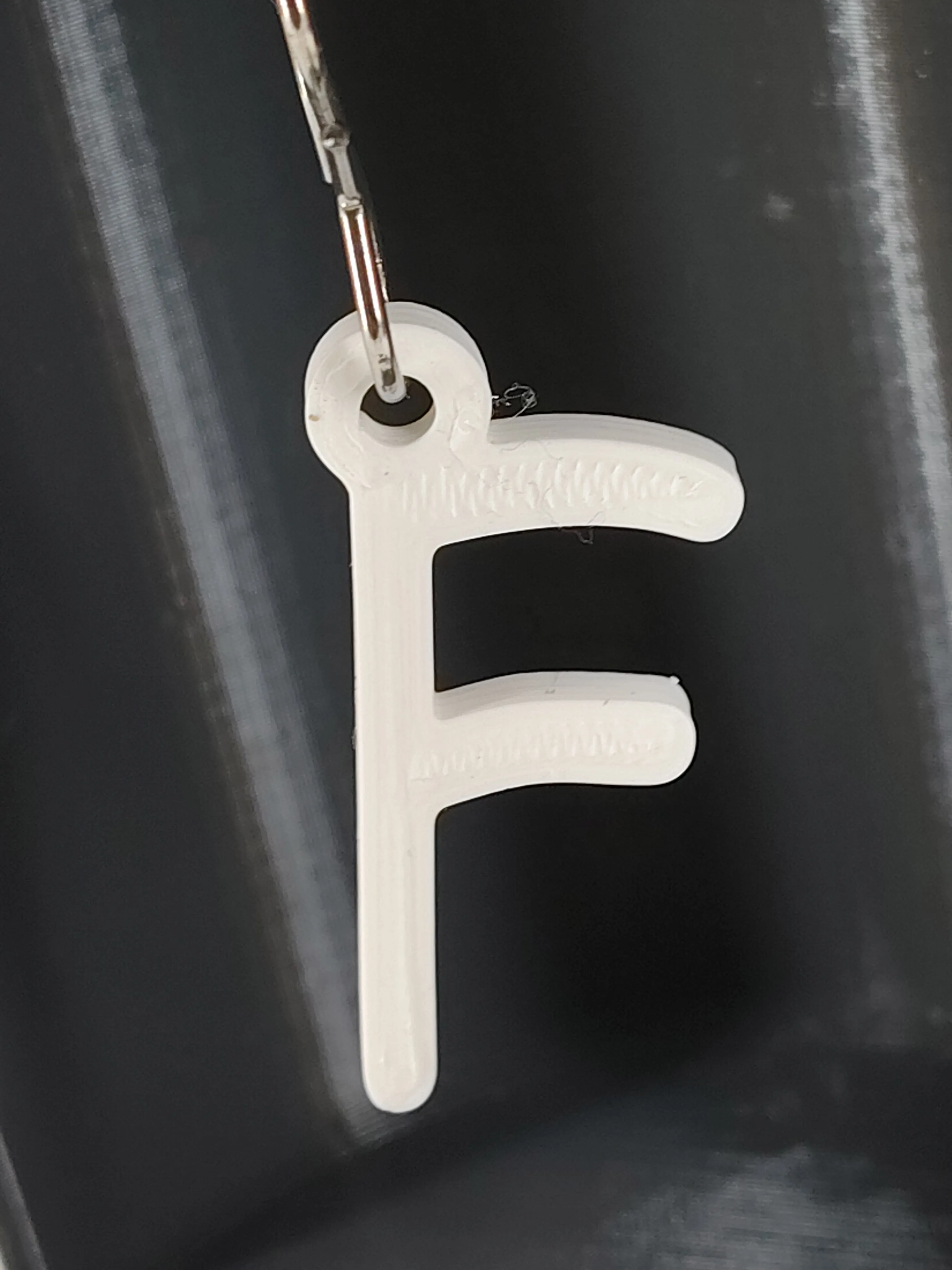 3D Printer Files | 3MF File | F keychain | Creality Cloud