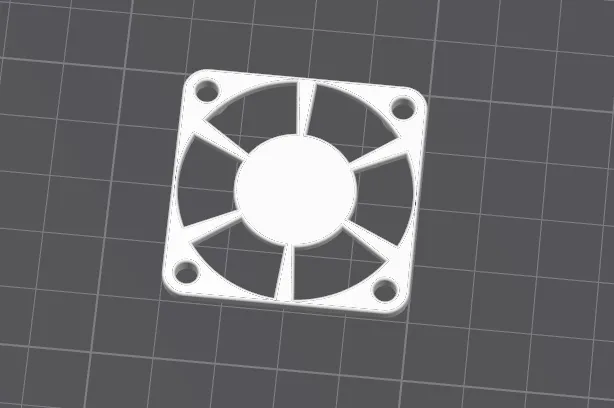 3D Printer Files | 3MF File | 4010 fan protecting shroud | Creality Cloud