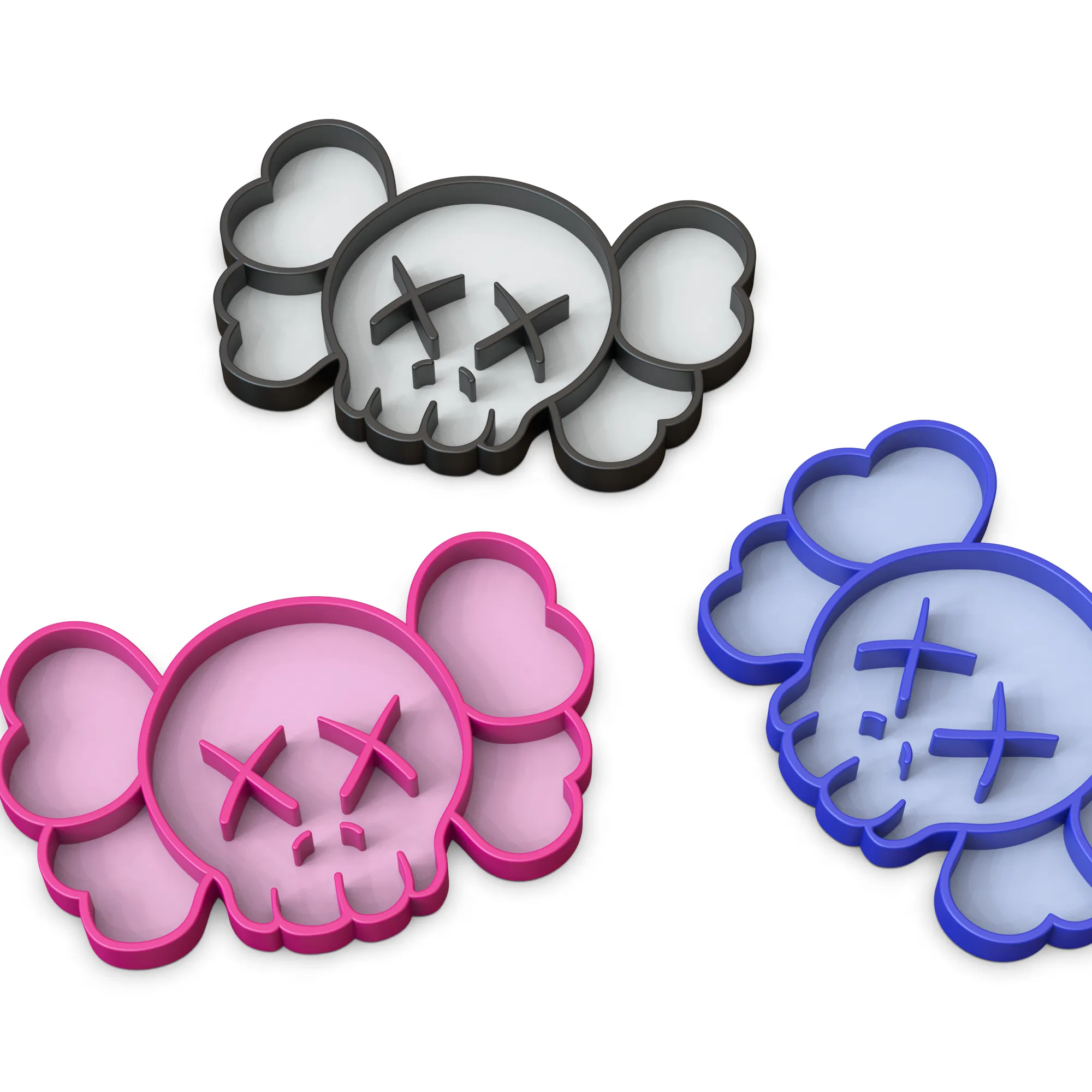 Home Decorations & Ornaments STL Download - KAWS Tray, Multipurpose ...