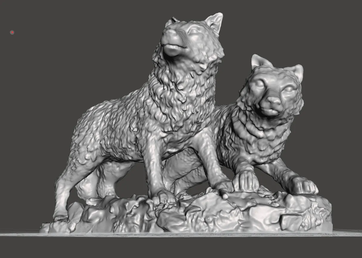 Characters & Creatures STL Download - grey wolves northern ...