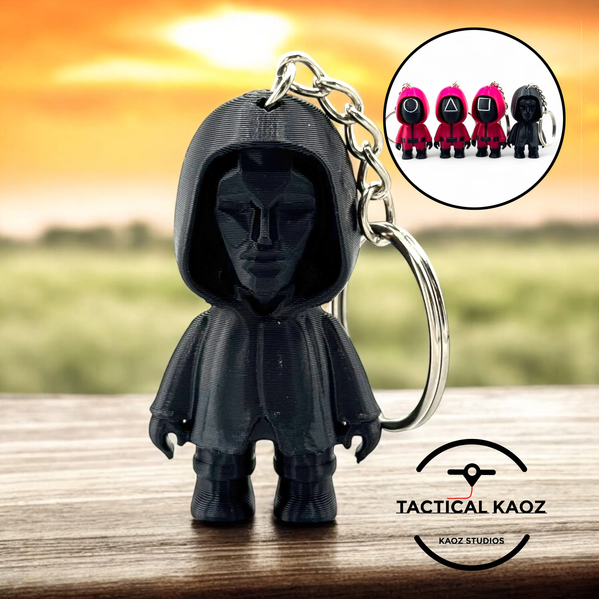 Other STL Download - Squid Games Front Man Keychain & Figurineby ...