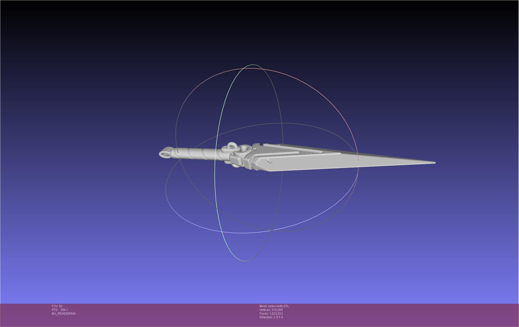 Overwatch Kiriko Throwing Knife | 3D models download | Creality Cloud