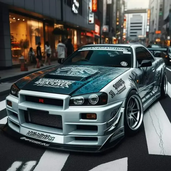 gratuita Digital Art STL Descarga - Skyline GT-R - Drift Displays LLC