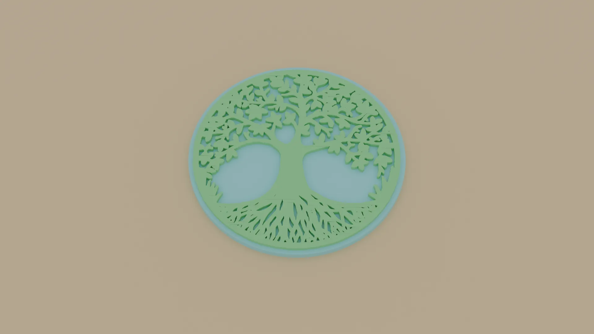3D Printer Files | 3MF File | Tree of life coaster | Creality Cloud