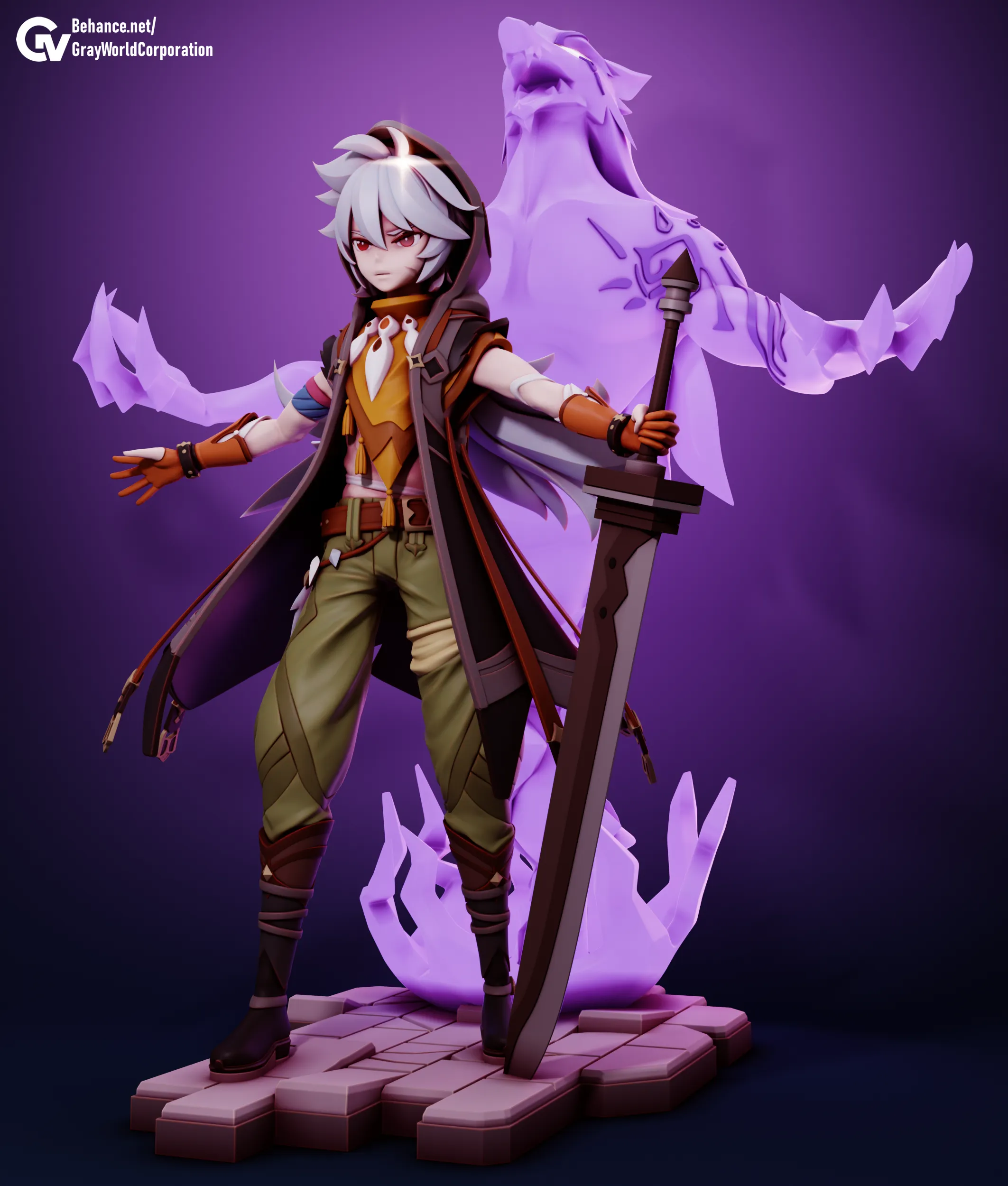 Razor | Genshin Impact | 3D models download | Creality Cloud