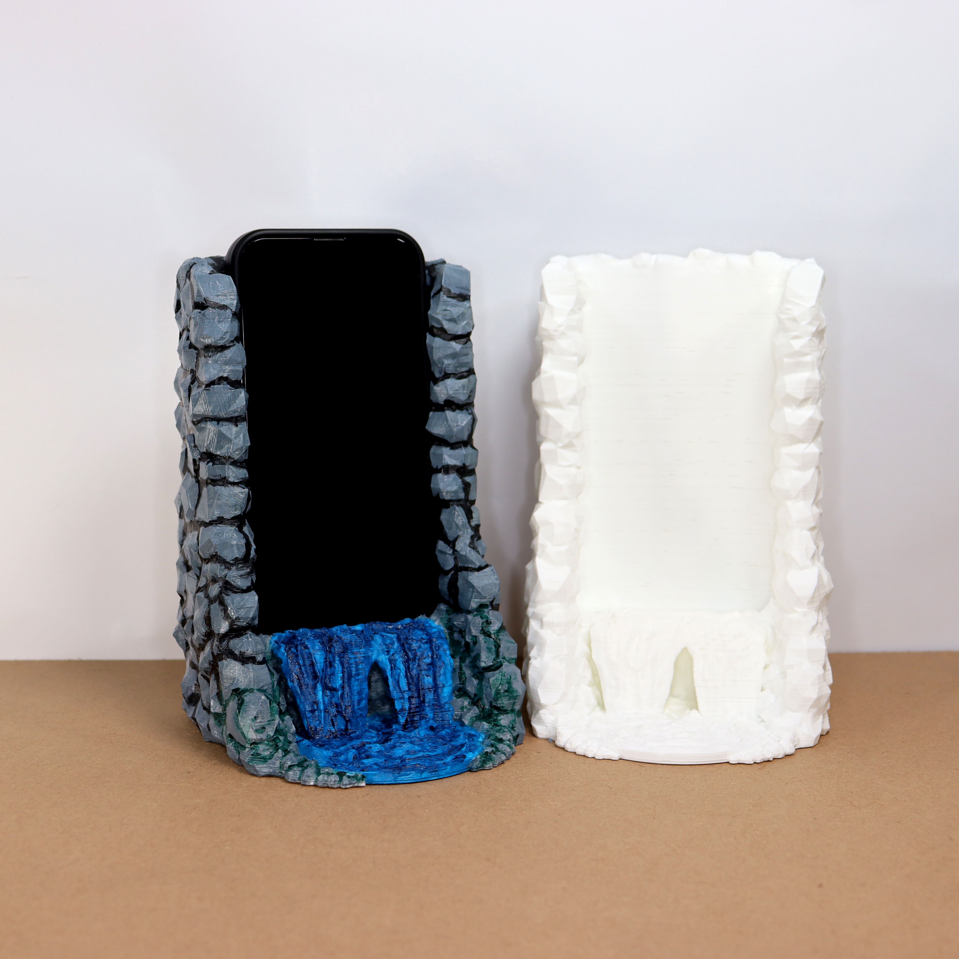 Phone holder waterfall | 3D models download | Creality Cloud