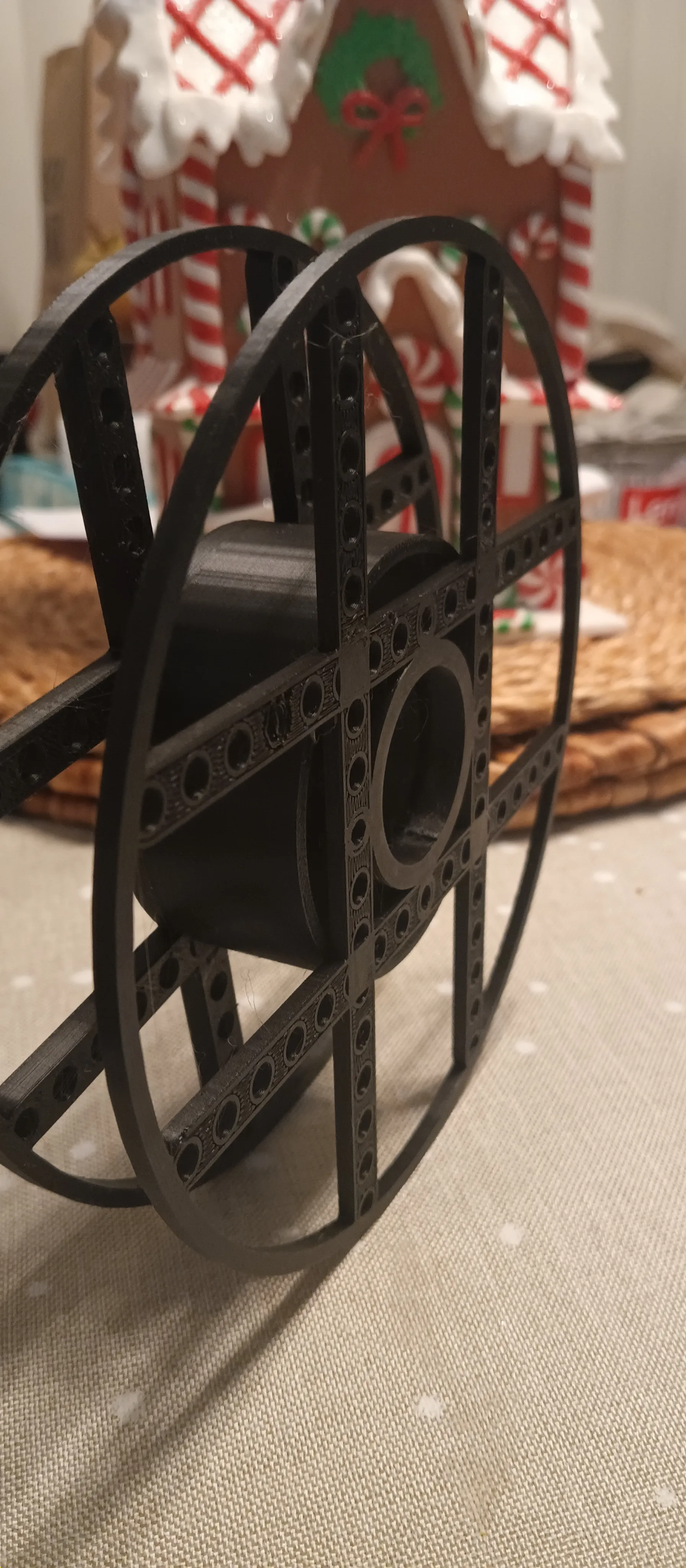 3D Printer Files | 3MF File | Stubby Spool (3mm rim w/center lip ...