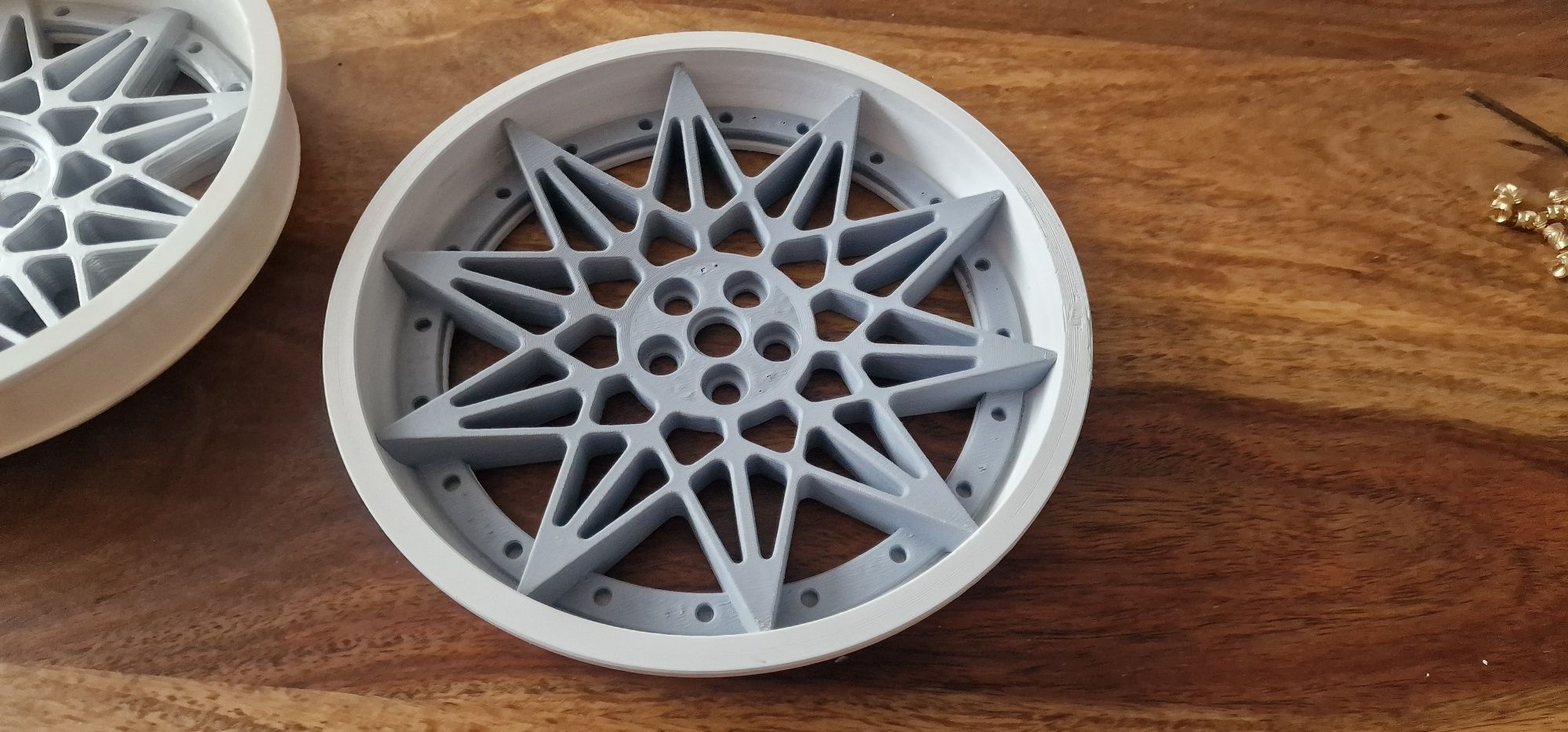 VW GTI Wheel // two designs for the 200mm diameter Wheel Kit | 3D ...