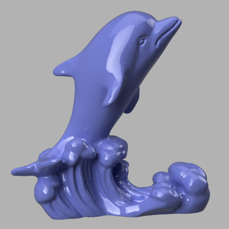 Dolphin wave | 3D models download | Creality Cloud