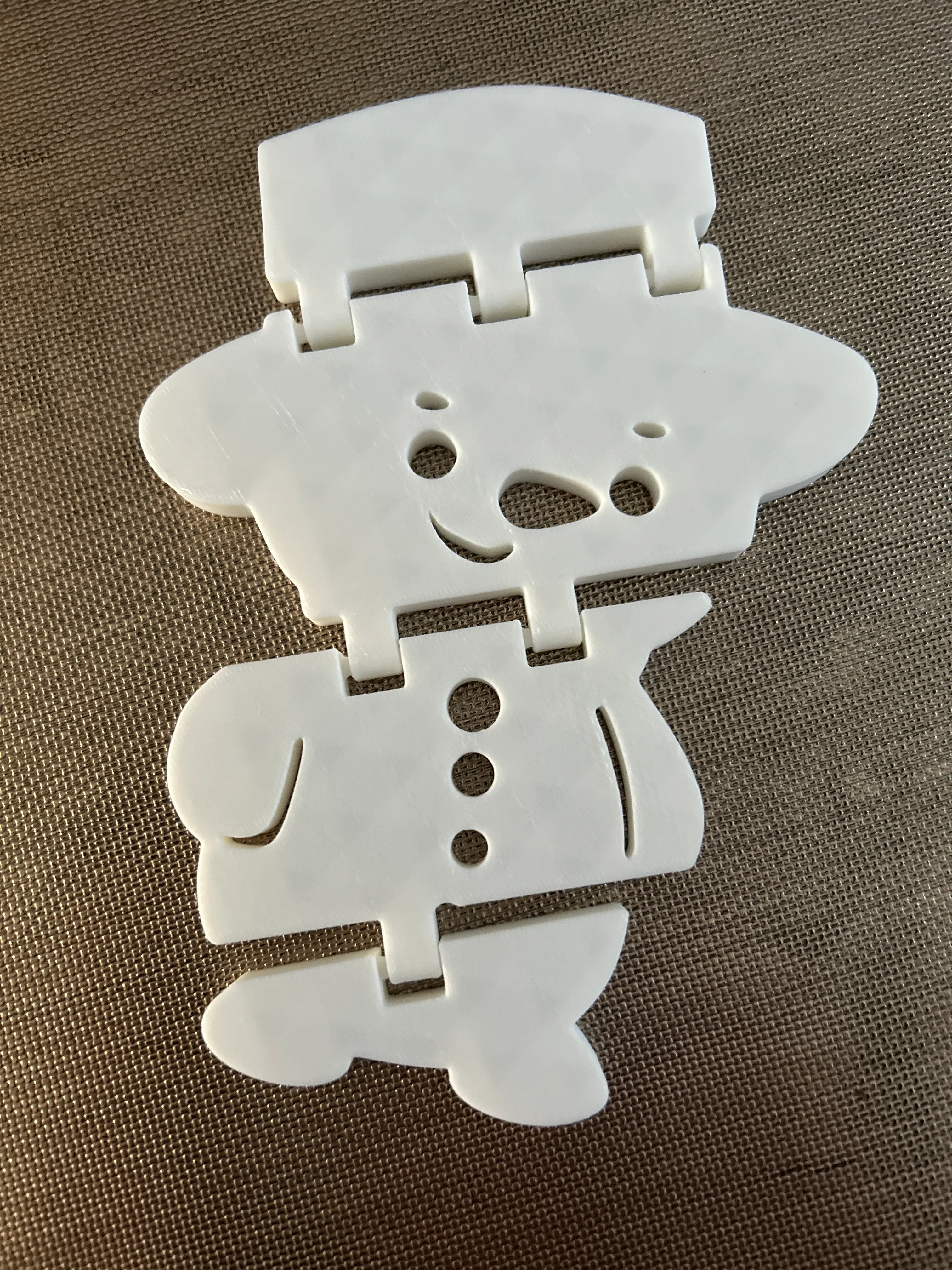 3D Printer Files | 3MF File | Articulated snowman | Creality Cloud