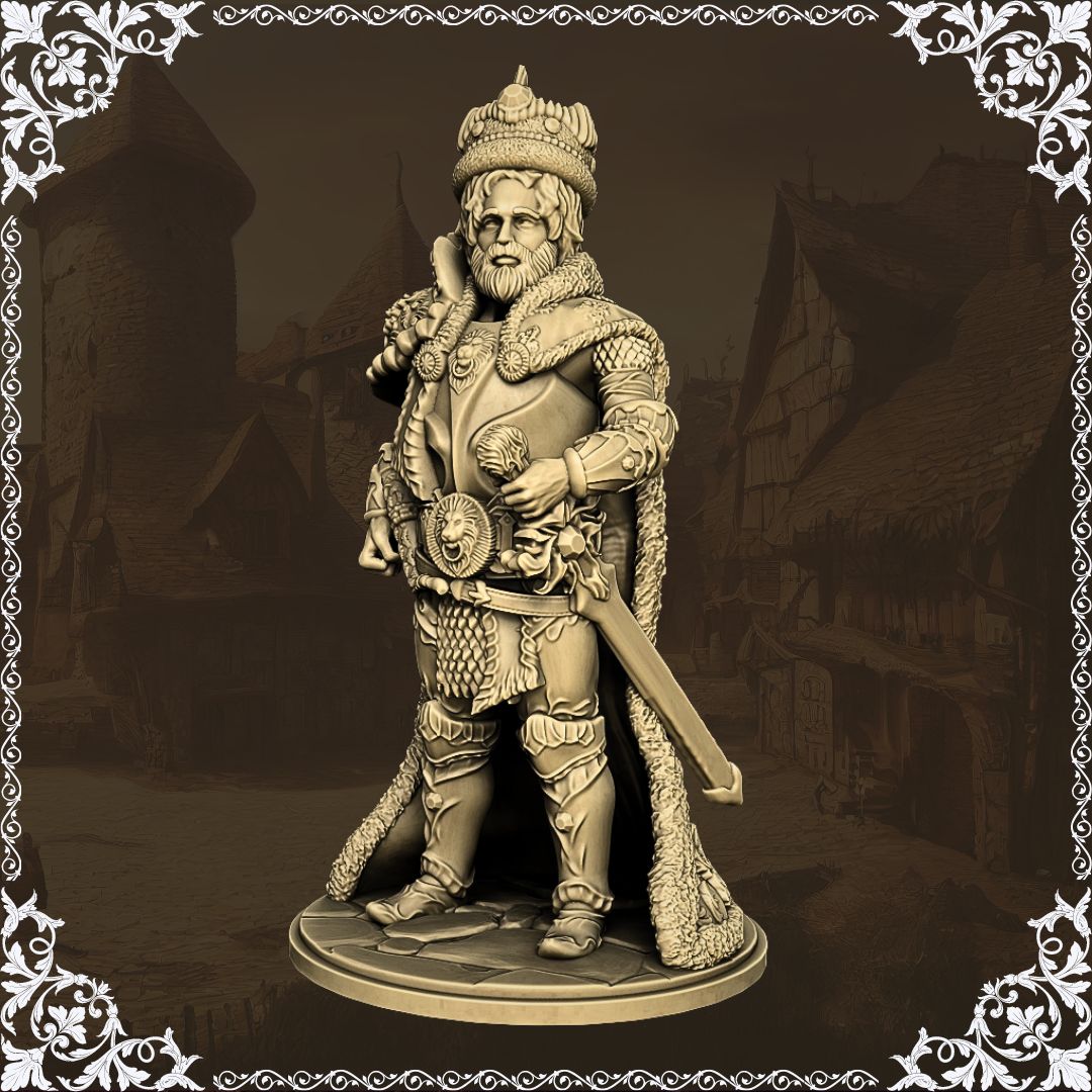 King | 3D models download | Creality Cloud