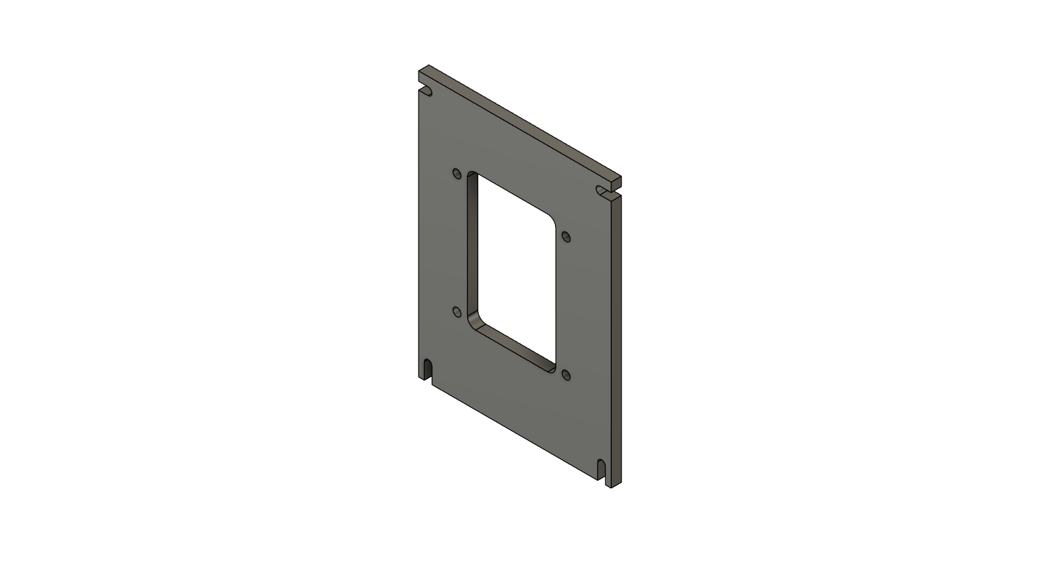 Vendo GVCC Conversion Mount Plate For Nayax CC readers | 3D models ...