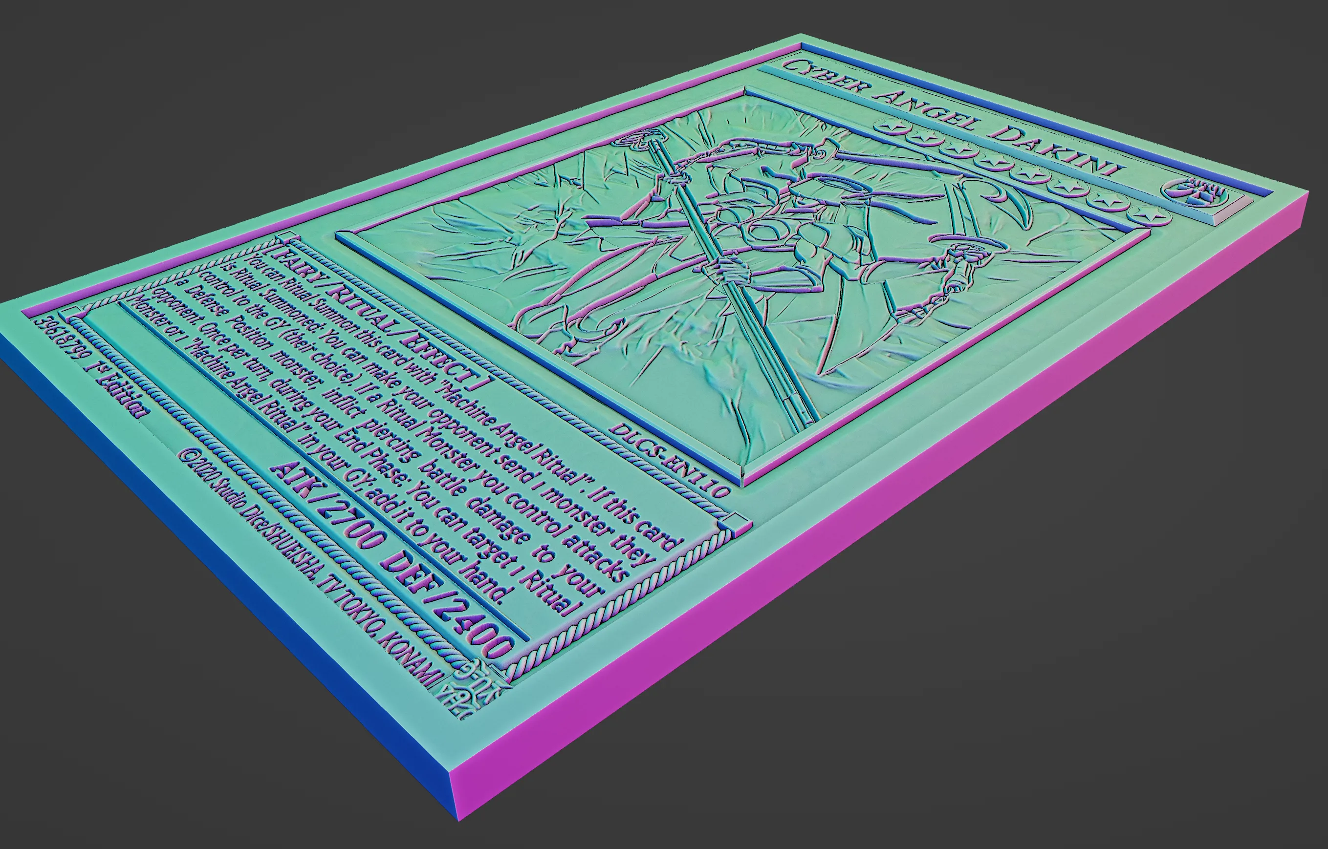 Free Other STL Download - Cyber Angel Dakini - yu-gi-oh!by Wsonuchiha3D