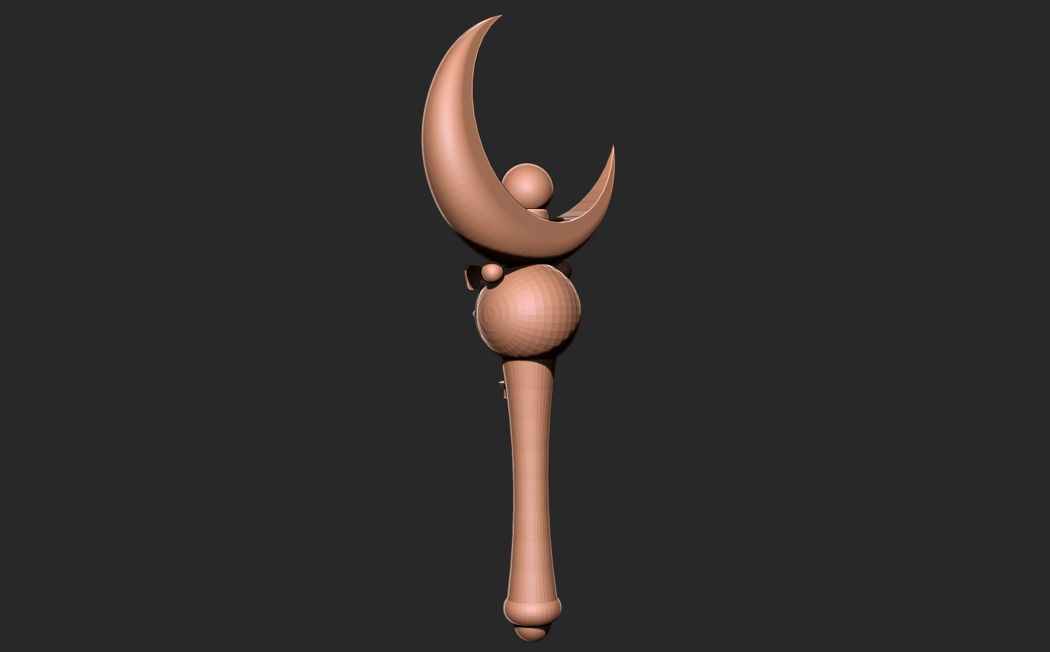Sailor moon stick 3d print model | 3D models download | Creality Cloud
