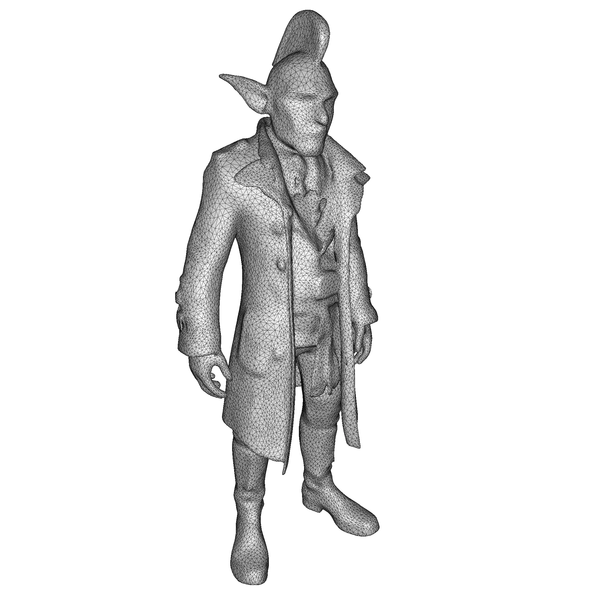 Characters & Creatures STL Download - Goblin Dandy Figurineby MR AnyCAD