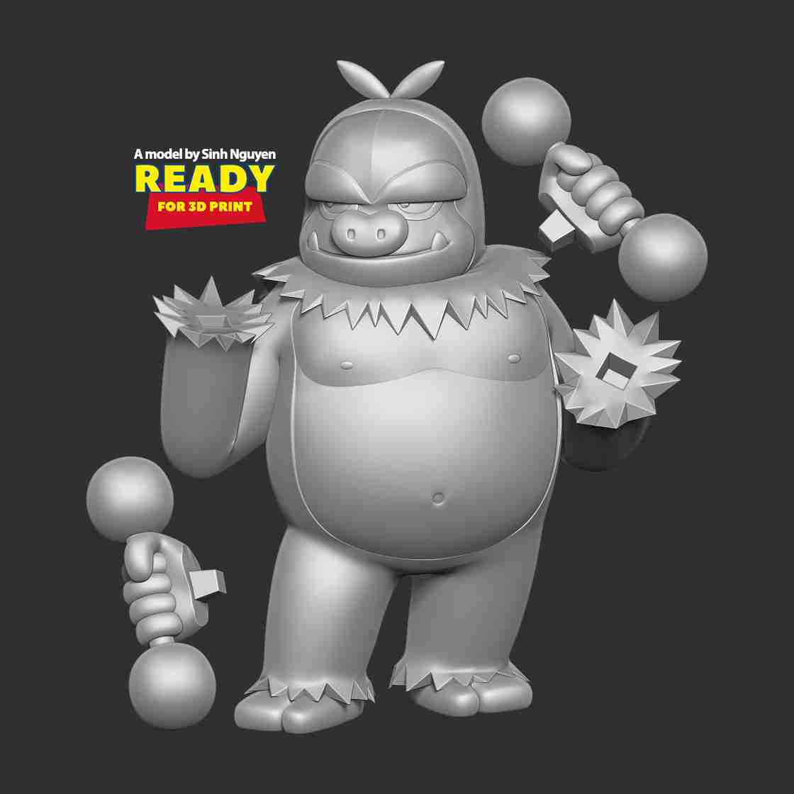 Slaking - Pokemon Fanart | 3D-Modelle herunterladen | Creality Cloud