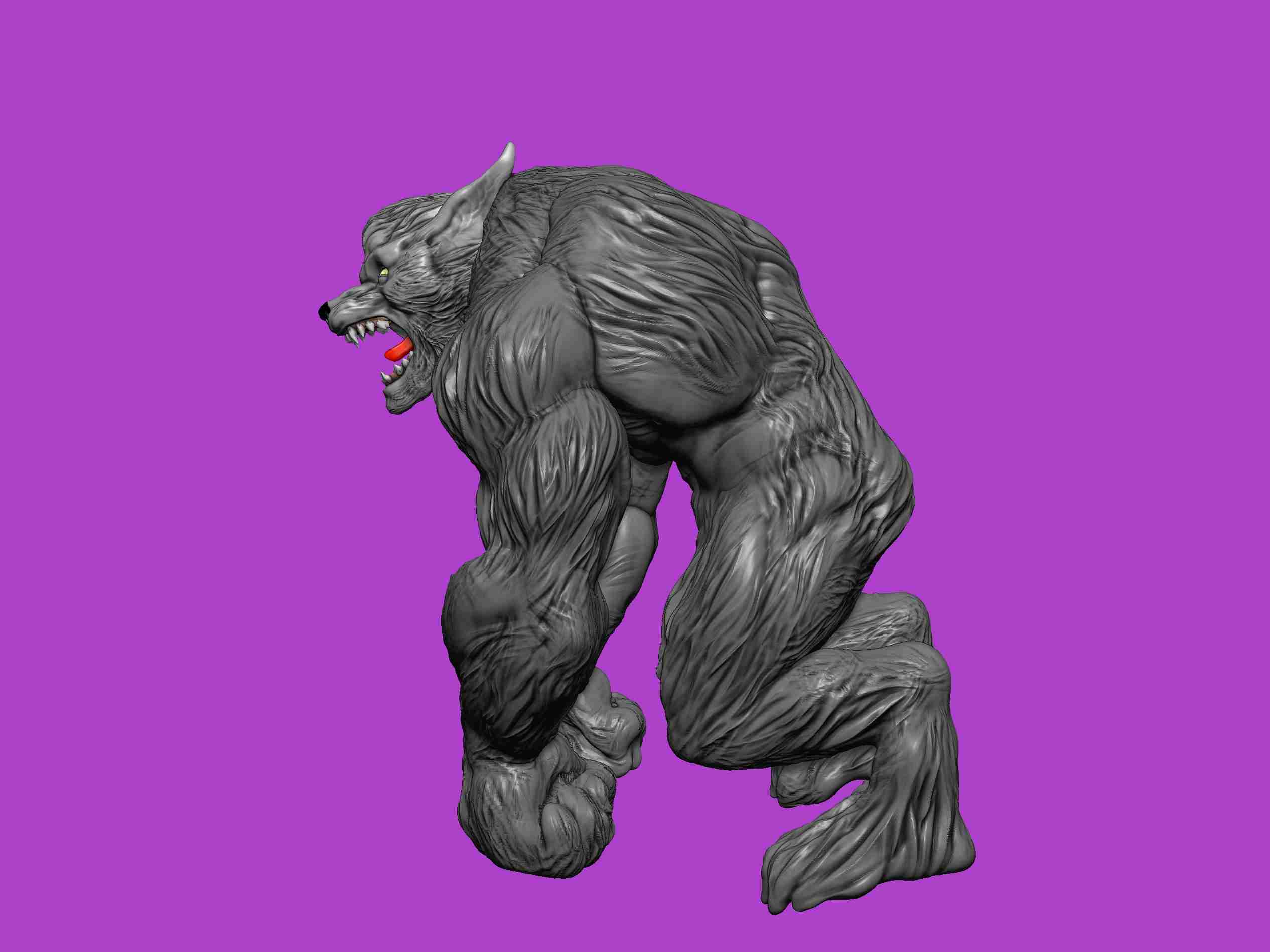 Werewolf | 3D models download | Creality Cloud