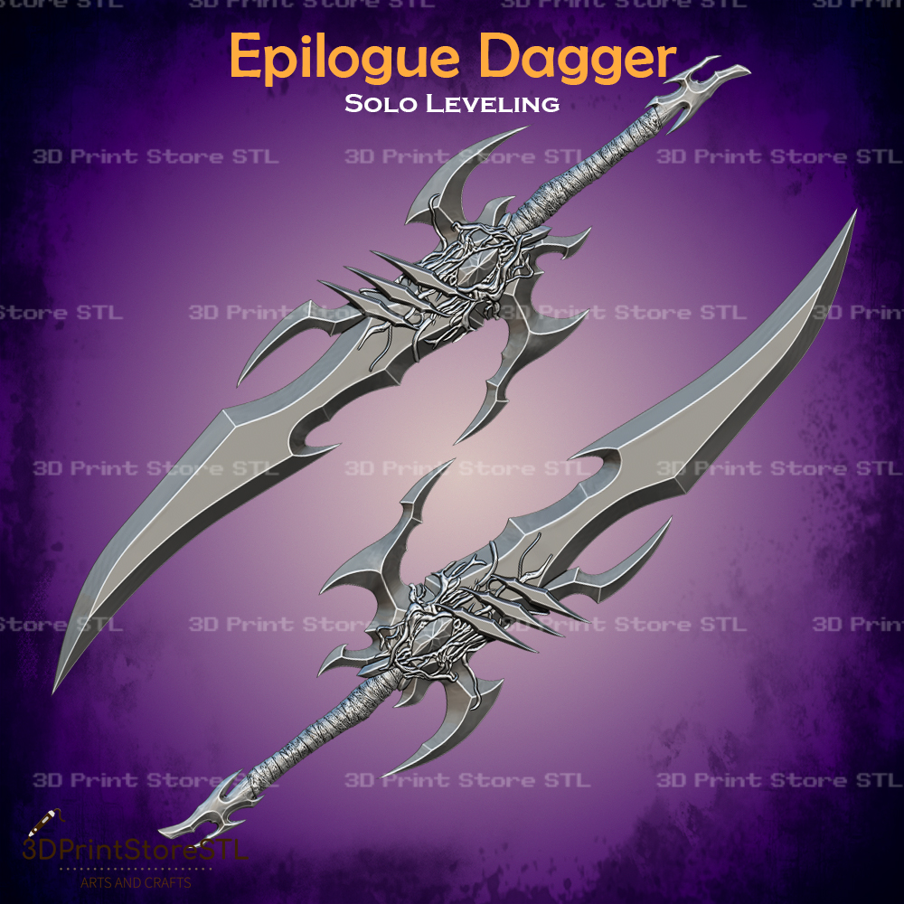 Epilogue Dagger Cosplay Solo Leveling - STL File | 3D-Modelle ...