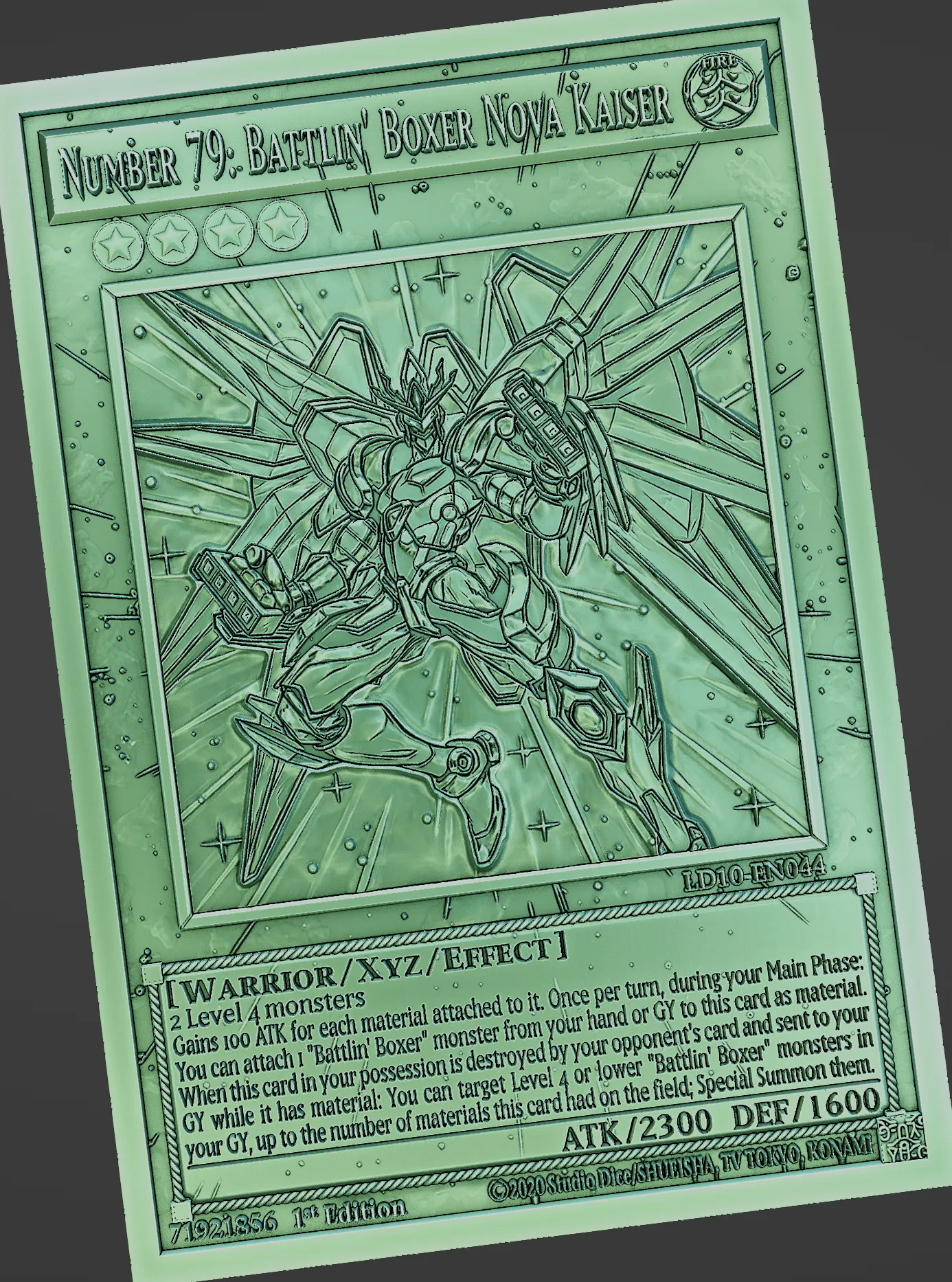 Free Other STL Download - YU-GI-OH! card relief,real size of the cards ...