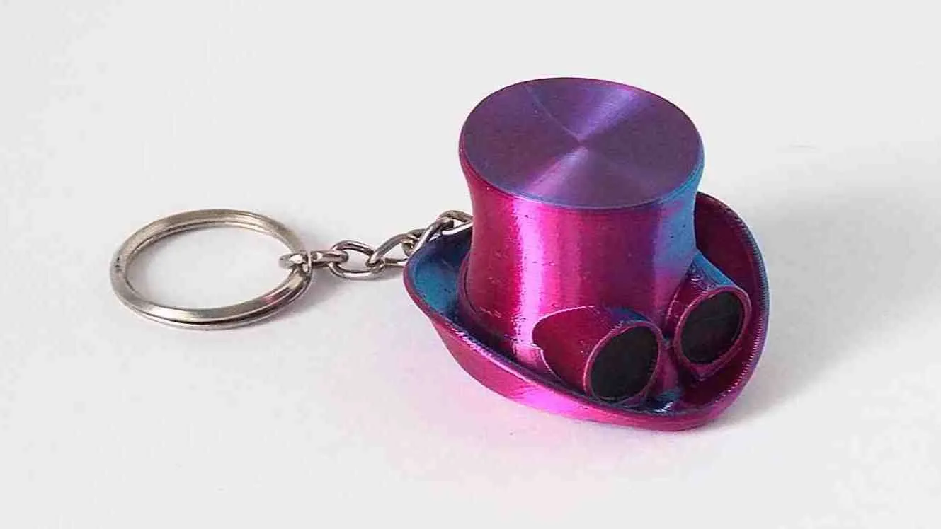 Steam Punk Hat Key Chain | 3D models download | Creality Cloud