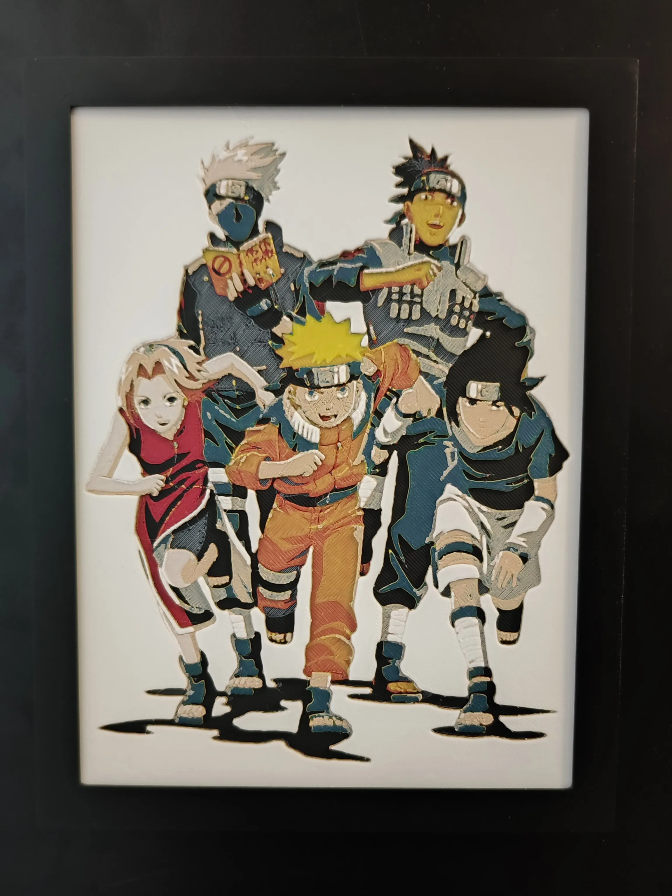3D Printer Files | 3MF File | Naruto team 1 hueforge | Creality Cloud