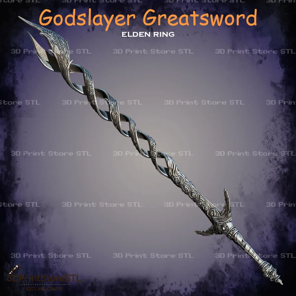 Cosplay STL Download - Godslayer Greatsword Cosplay Elden Ring - STL ...