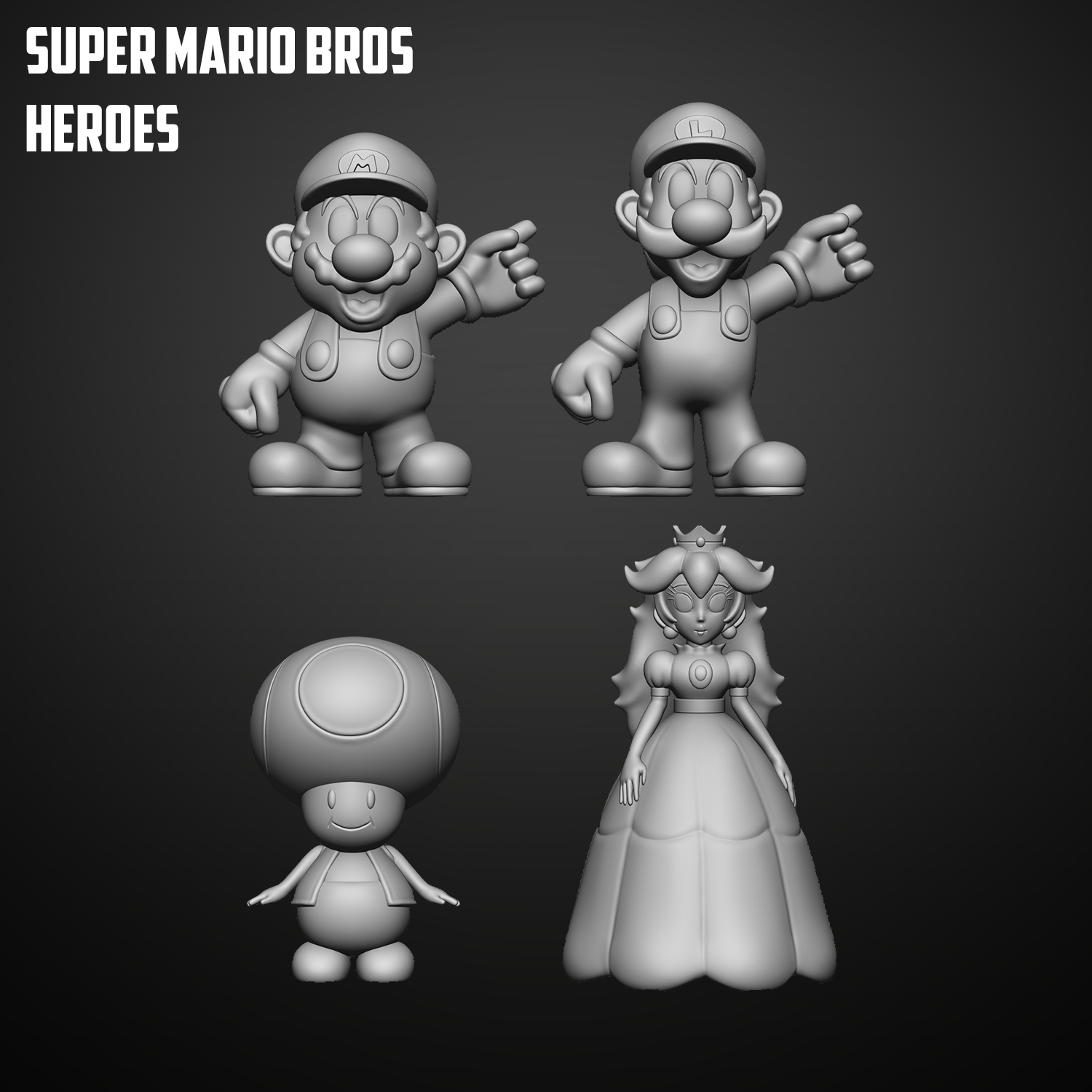 Super Mario / Héroes | 3D models download | Creality Cloud