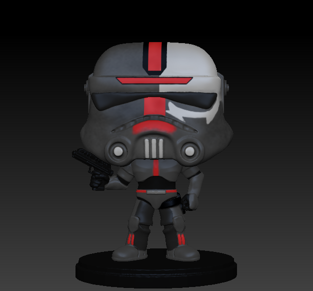 Funko Hunter - Bad Batch | 3D models download | Creality Cloud