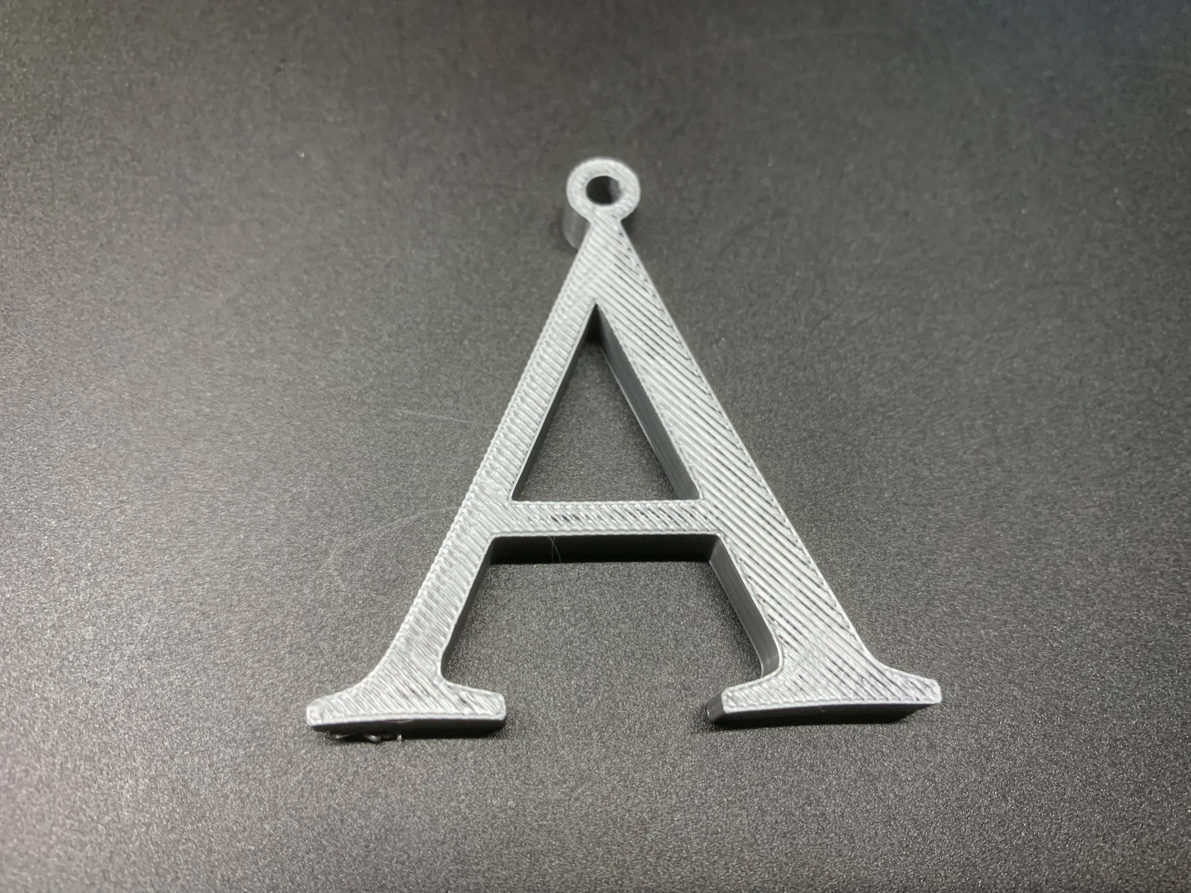 3D Printer Files | 3MF File | A - Keychain | Creality Cloud