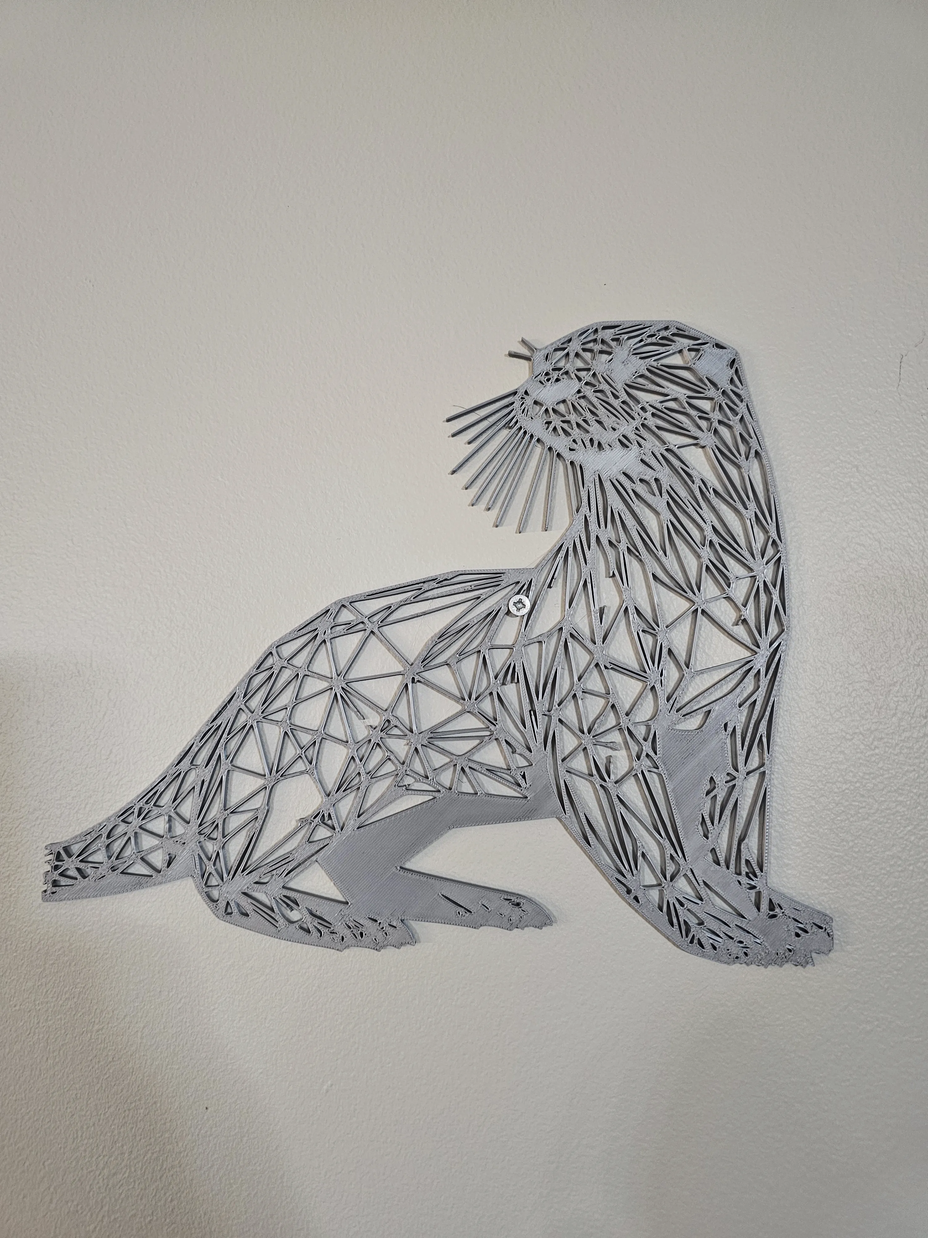 3D Printer Files | 3MF File | Otter - Geometric Wall Hanger | Creality ...