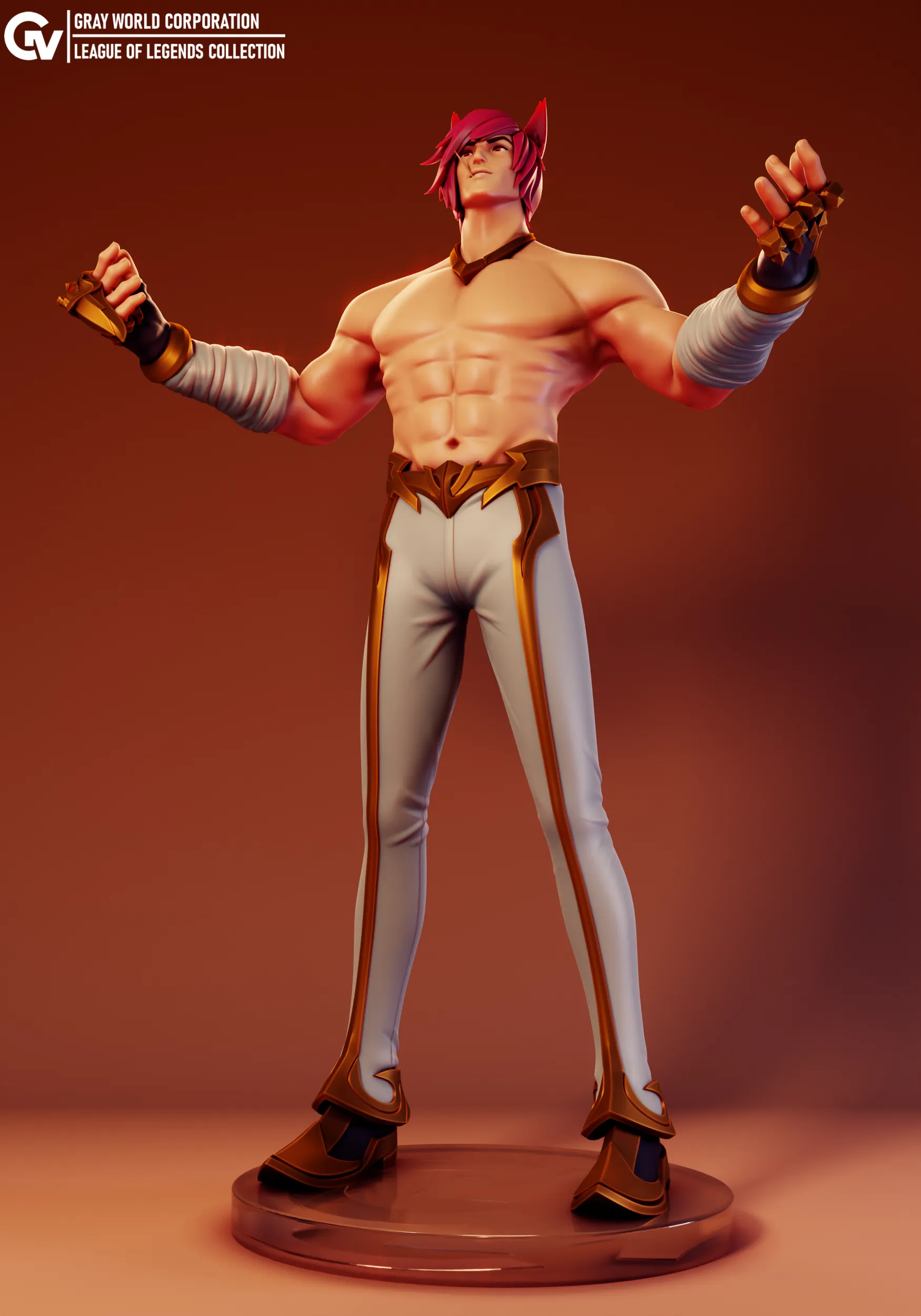 Characters & Creatures STL Download - Sett | League of Legendsby Gray ...