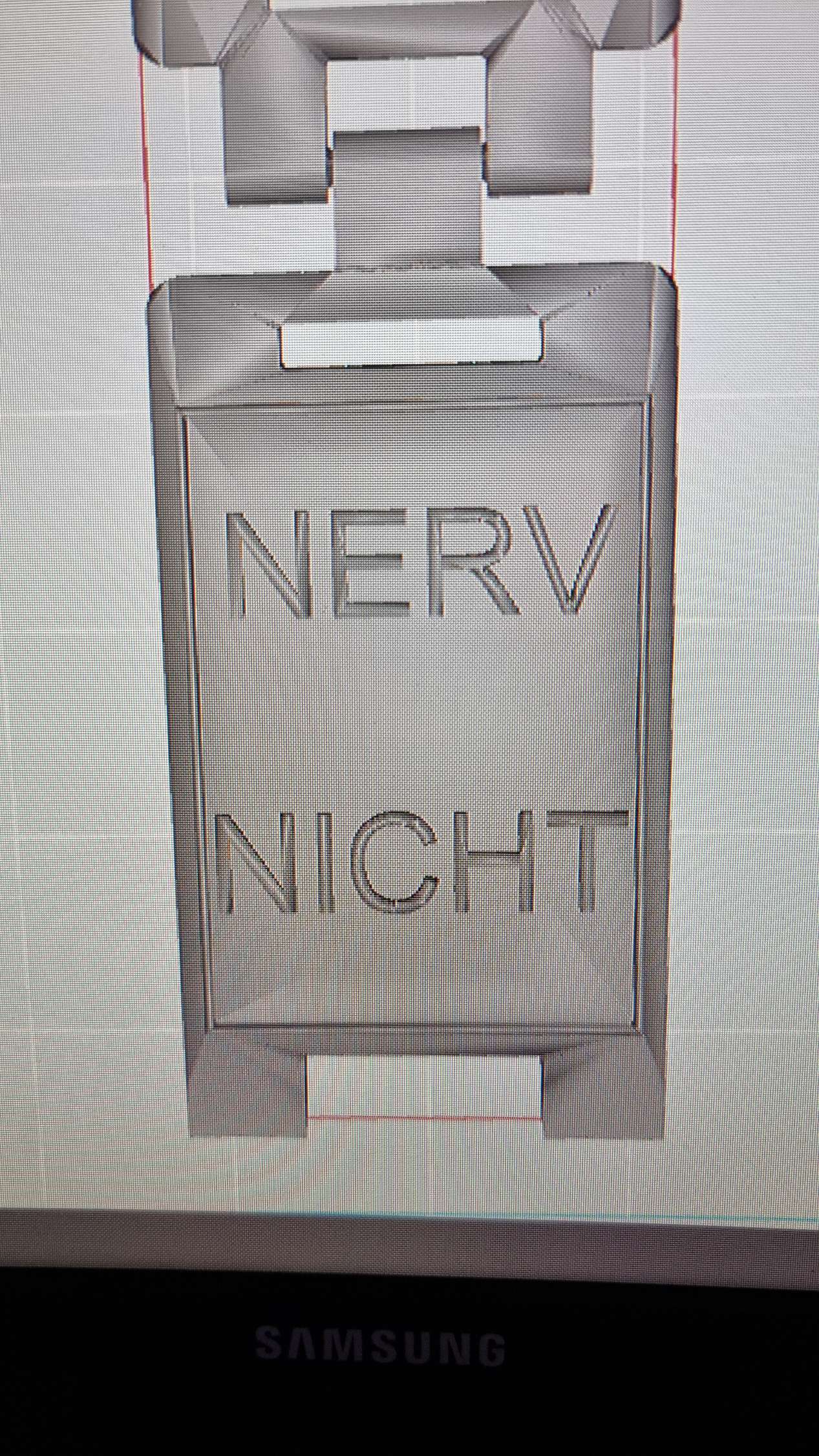 Klapp Schild Nerv Nicht | 3D models download | Creality Cloud
