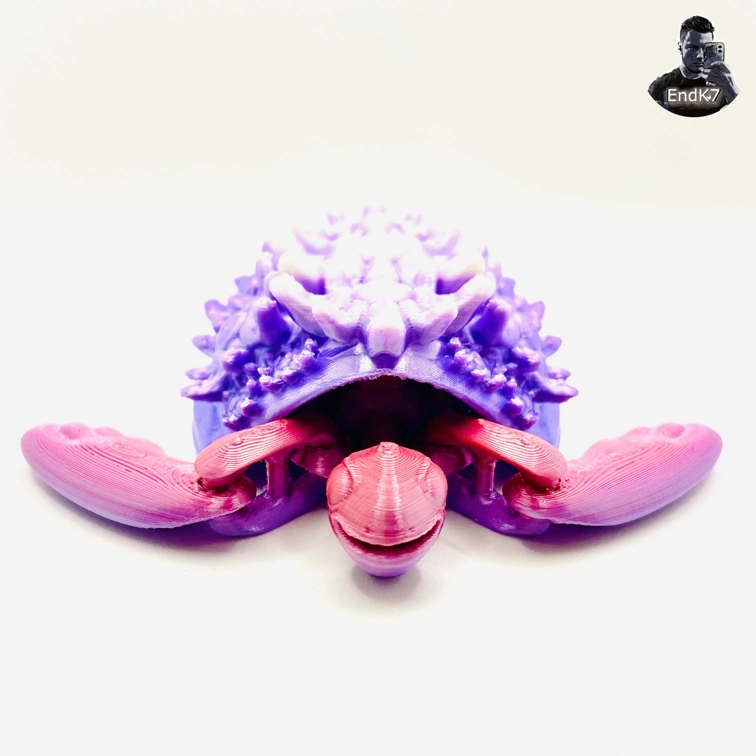 Other STL Download - Cute Articulated Turtles #1 - Three Models - Swappable Shellby EndK7