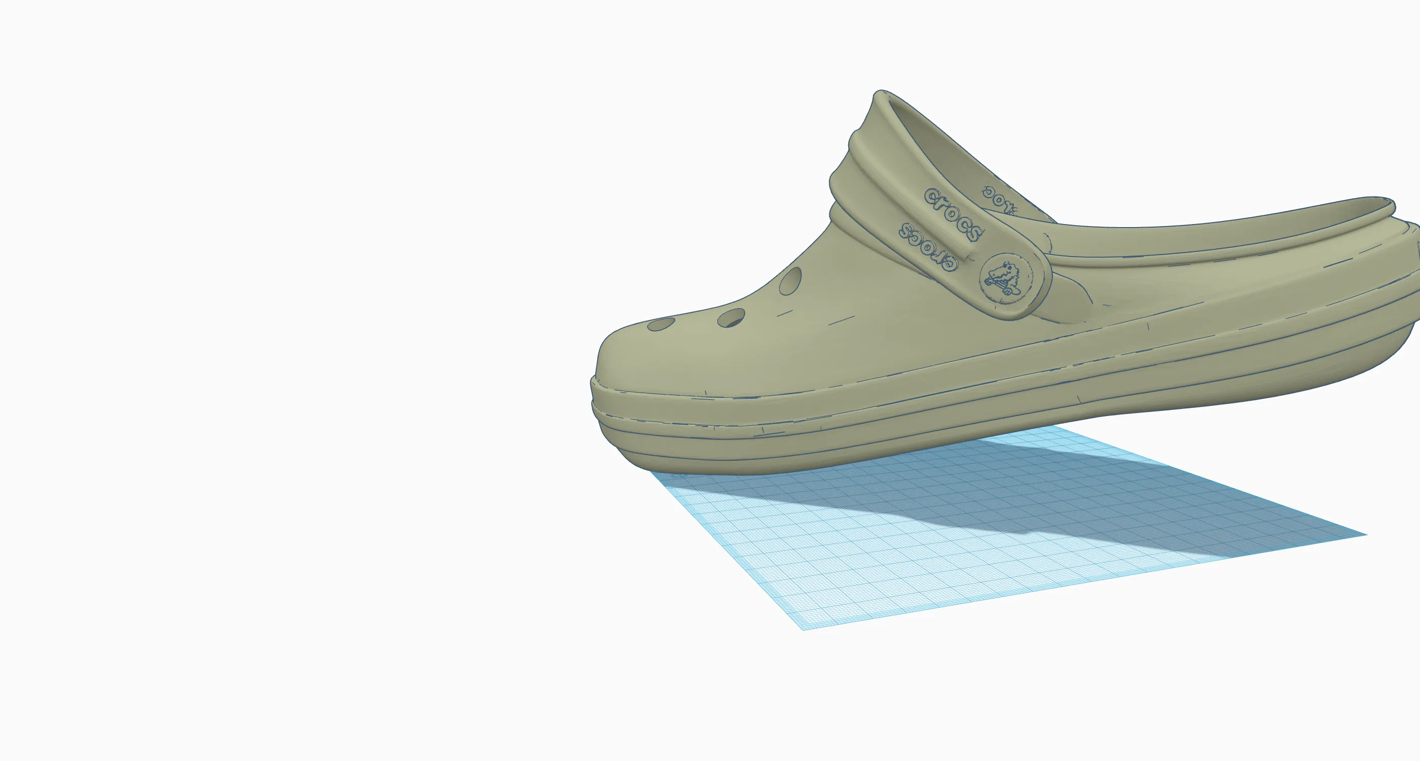Free Apparel, Shoes & Hats STL Download - Croc with Strapby user5748582840