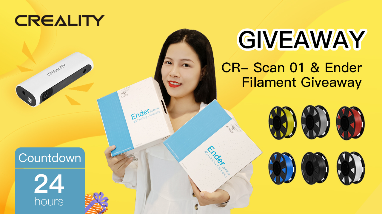 🤩Win Ender Filament! 🥰 Giveaway time 😆 All of you have a chance to win our free Ender Filament ...