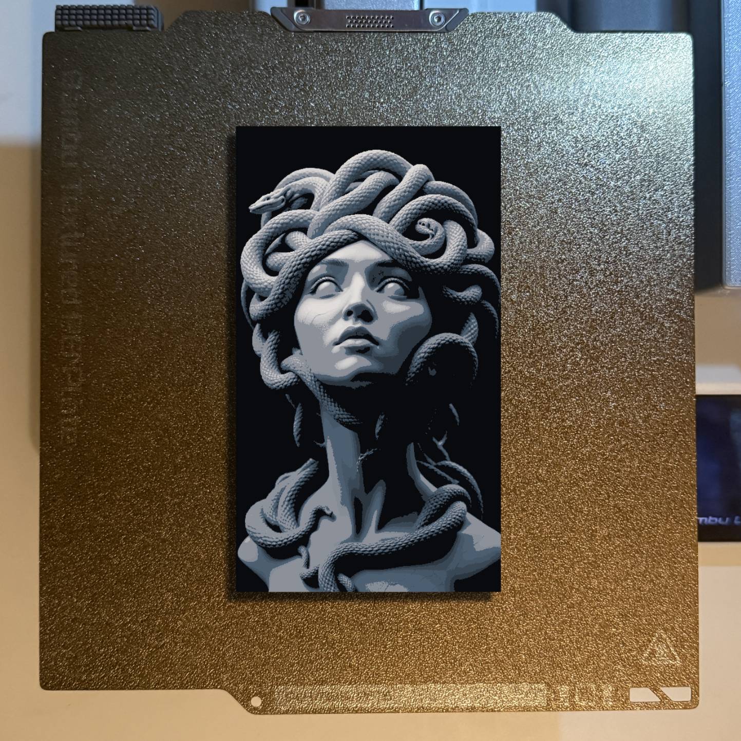 3D Printer Files | 3MF File | Medusa Sculpture Hueforge | Creality Cloud